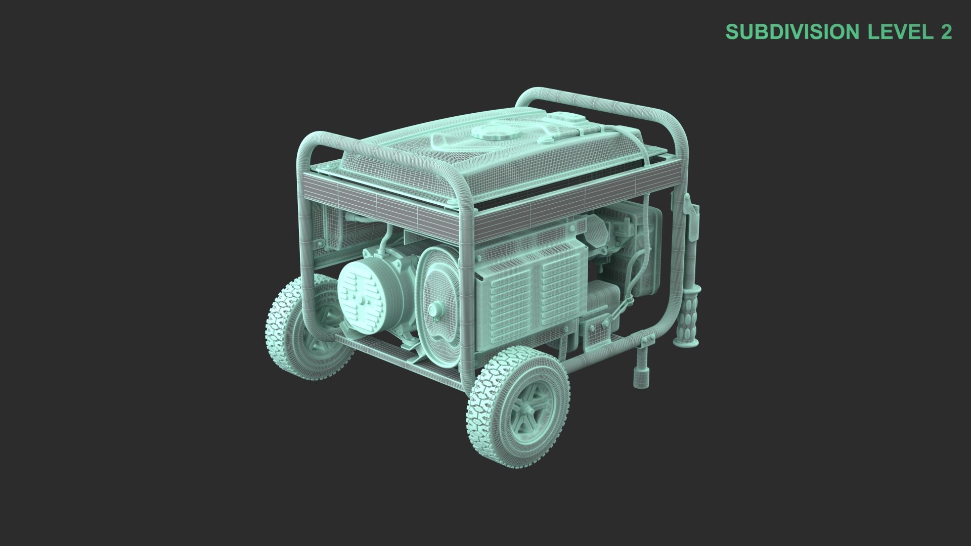 3D Portable Generator - TurboSquid 2340596