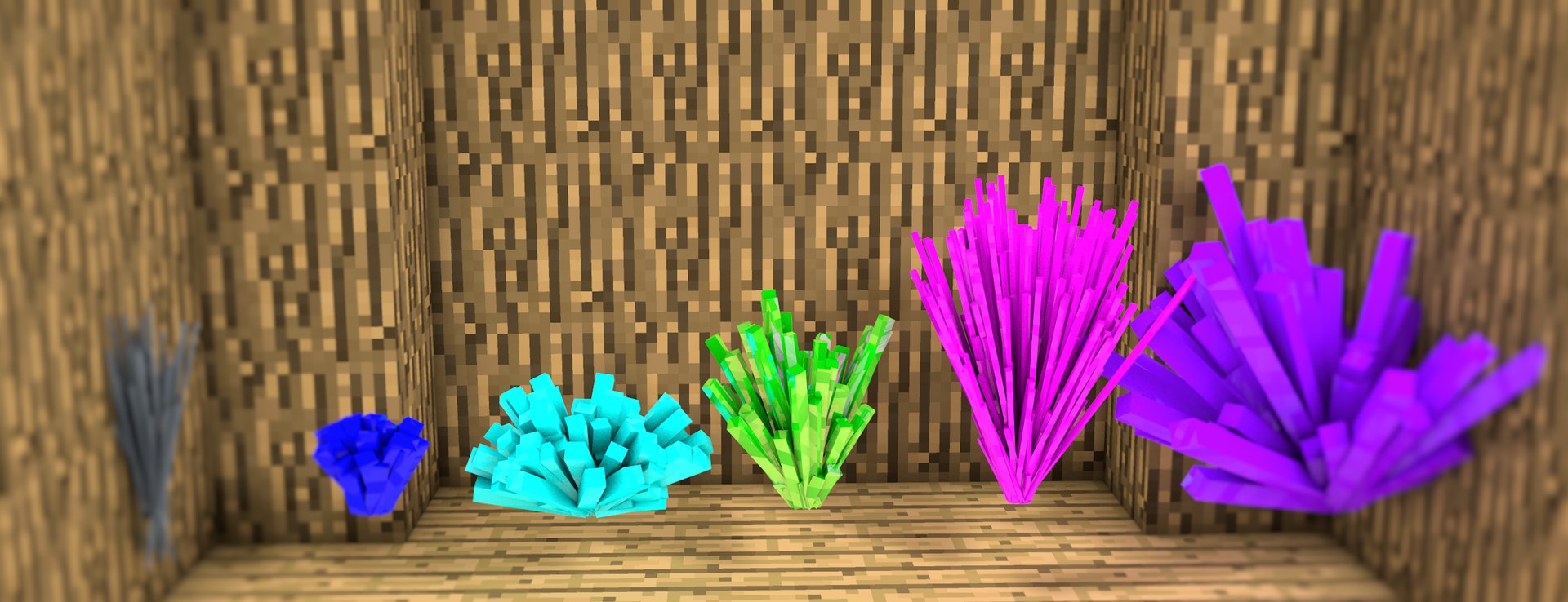 Free Pack Crystal 3d Model