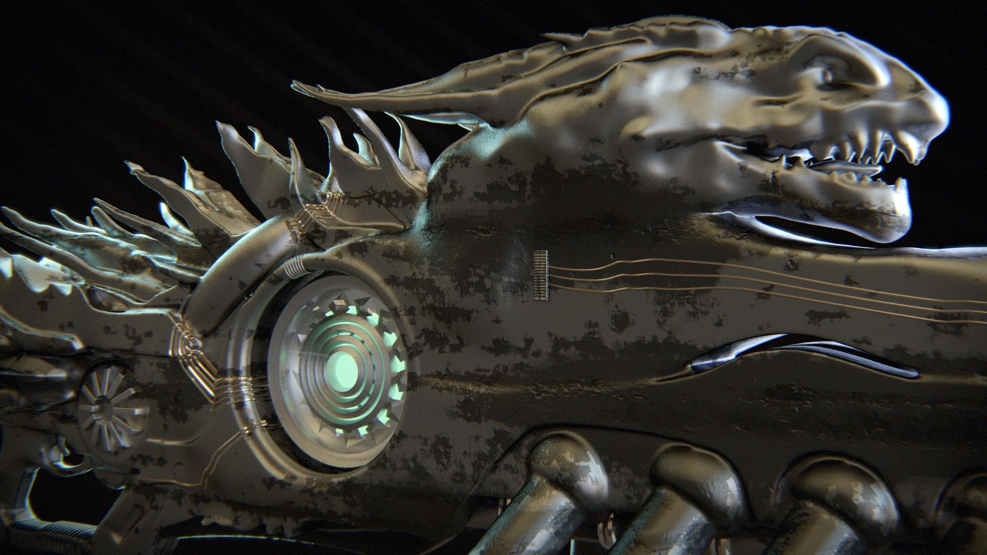 3D Alien Blaster Weapon Model - TurboSquid 2321108