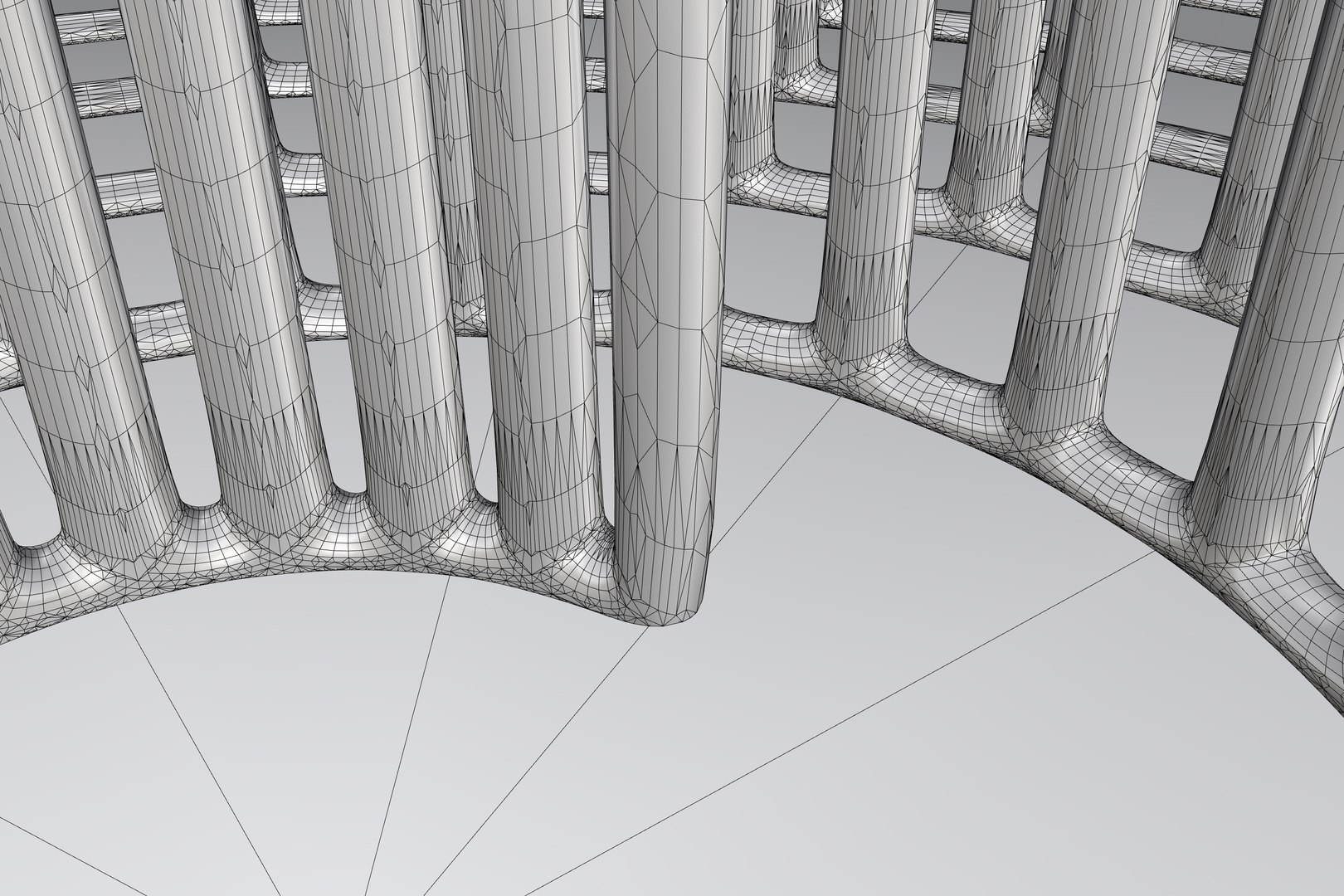 Spiral Skeleton Steel Monument 3D Model - TurboSquid 2049179