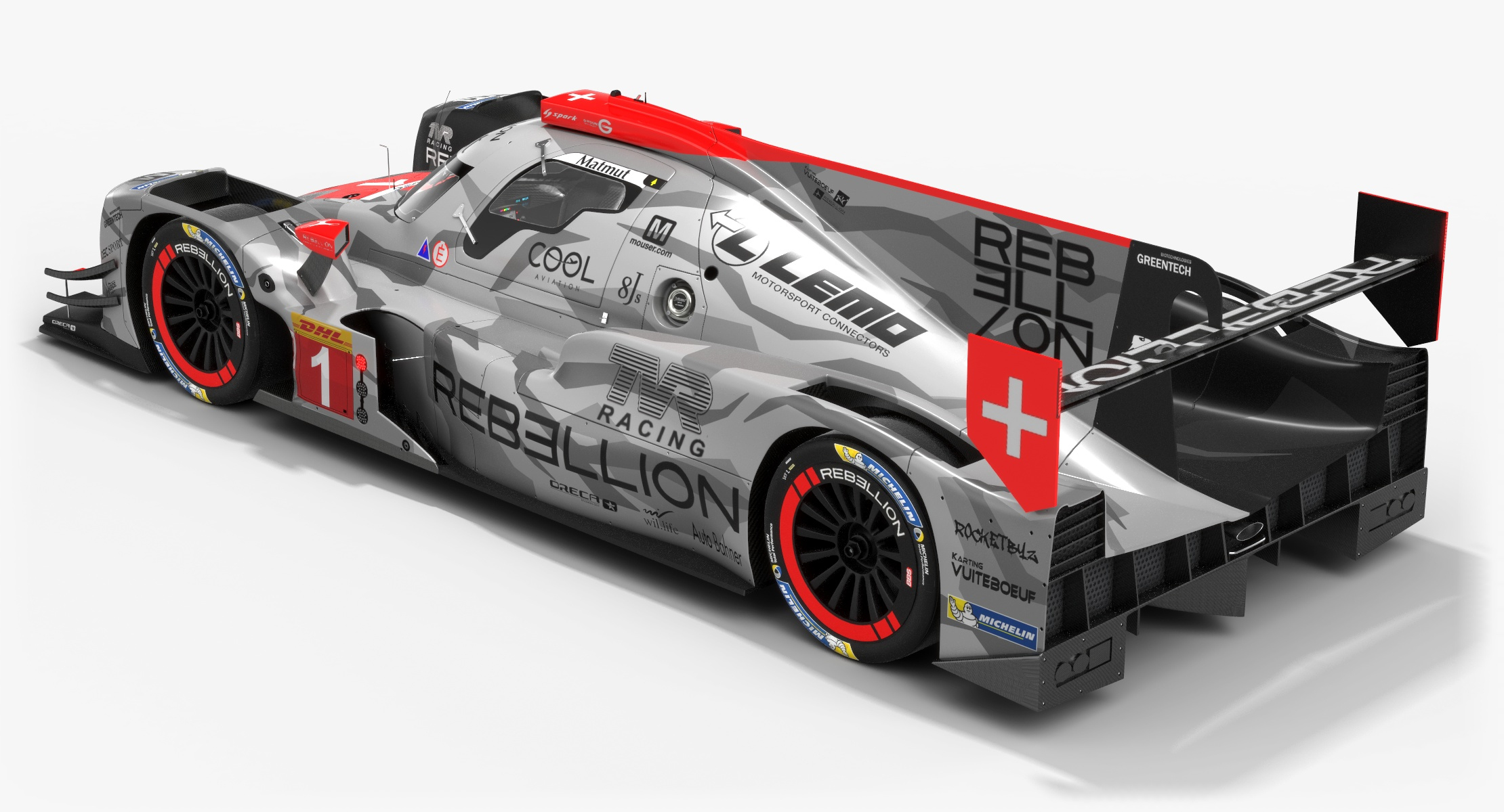 3D wec lmp1 season 2019 model - TurboSquid 1573896