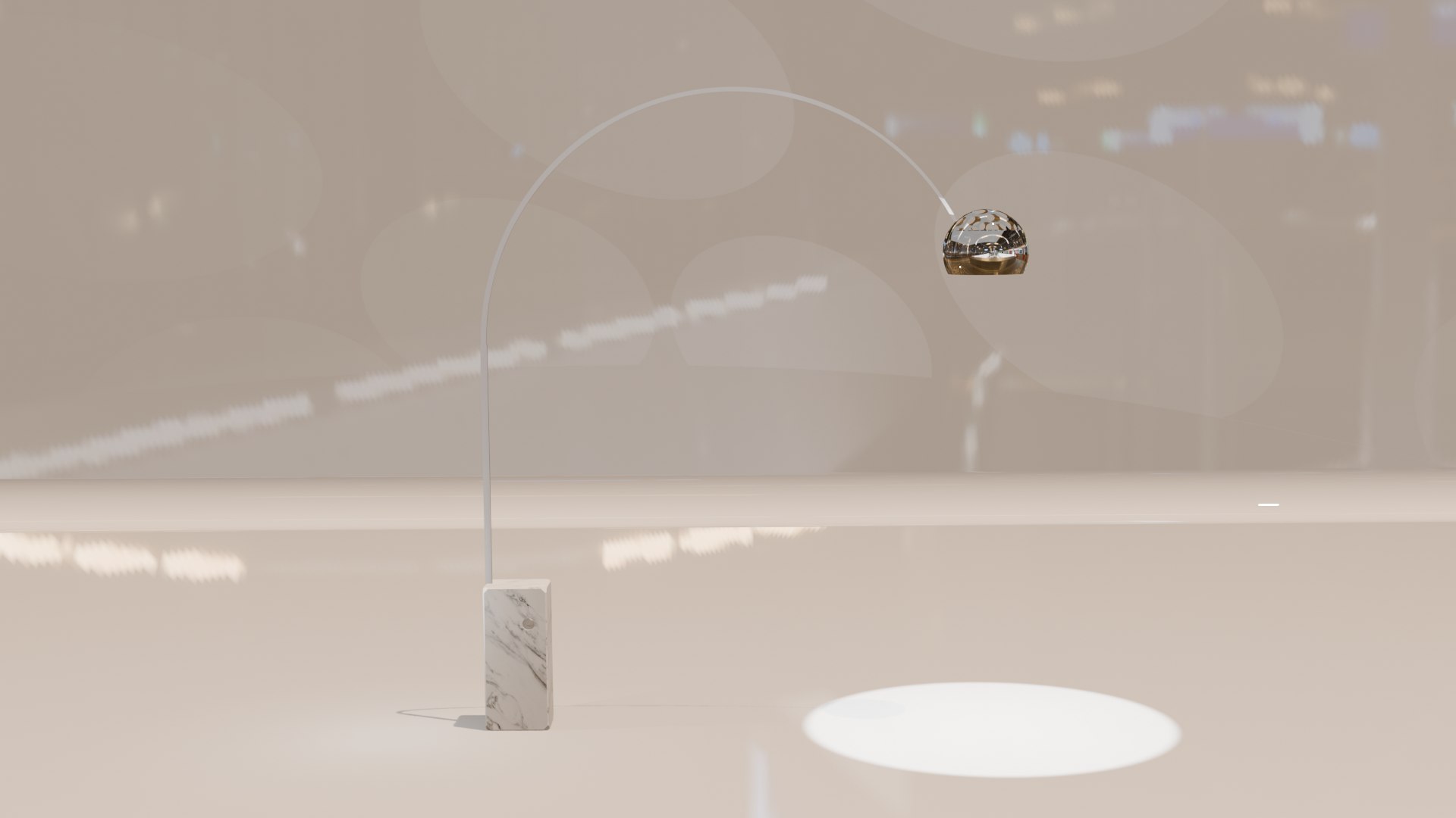 Flos Arco LED 3D - TurboSquid 2279503