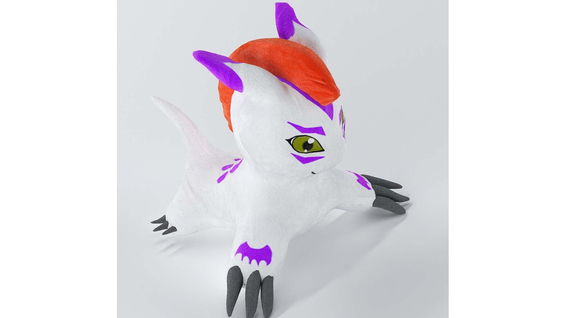 3D Soft Toy Gomamon - TurboSquid 2049287