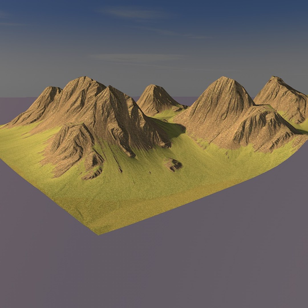 3dsmax Mountain Games Maps
