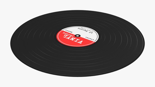 Vinyl record 3D model - TurboSquid 1677556