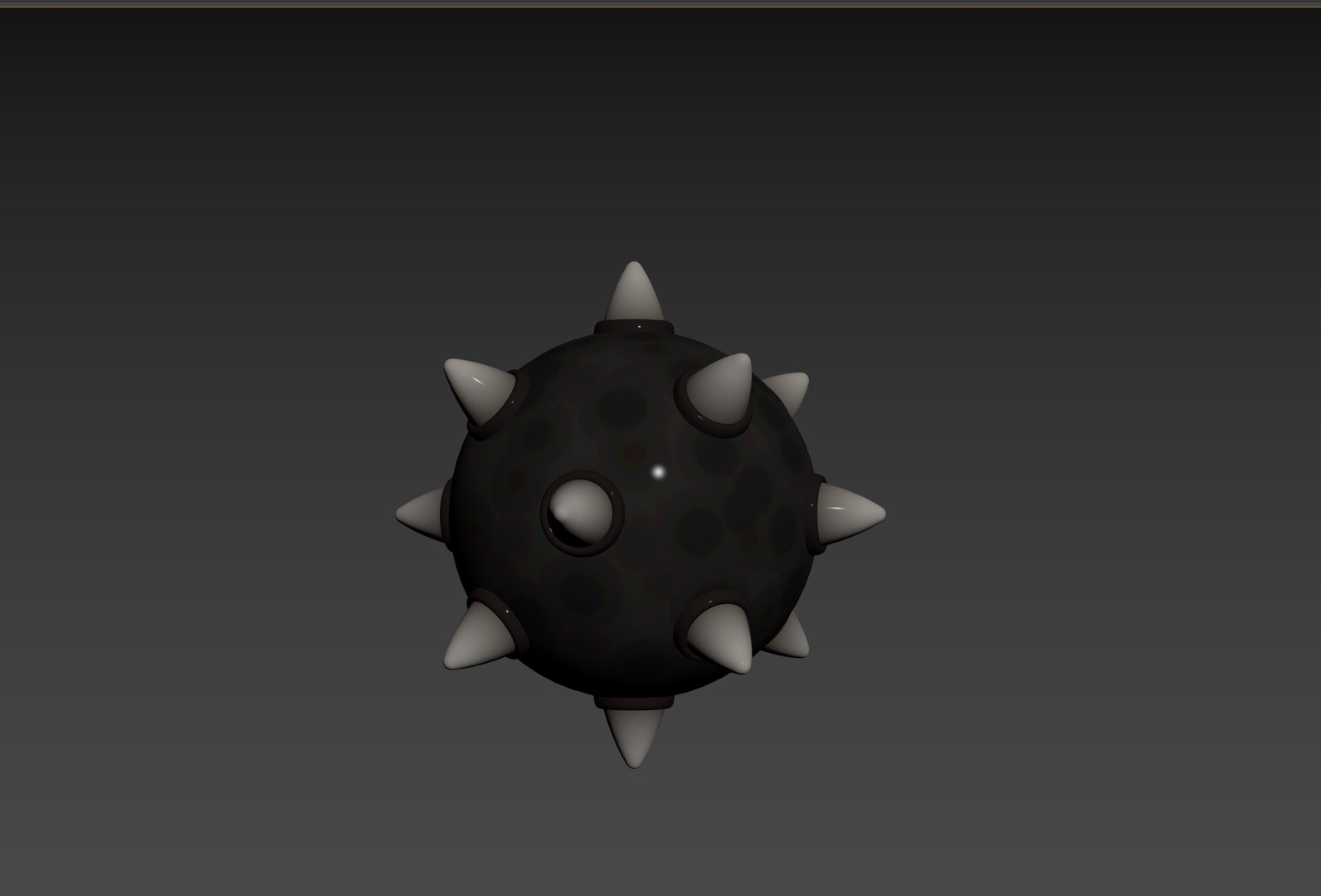 3D Prop194 Spike Ball - TurboSquid 2157549