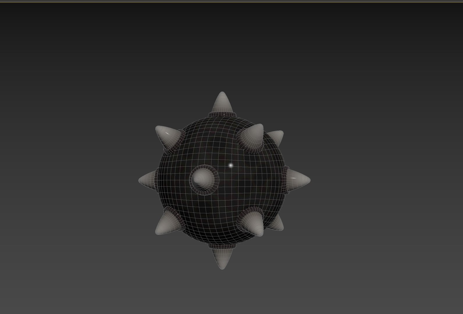 3D Prop194 Spike Ball - TurboSquid 2157549