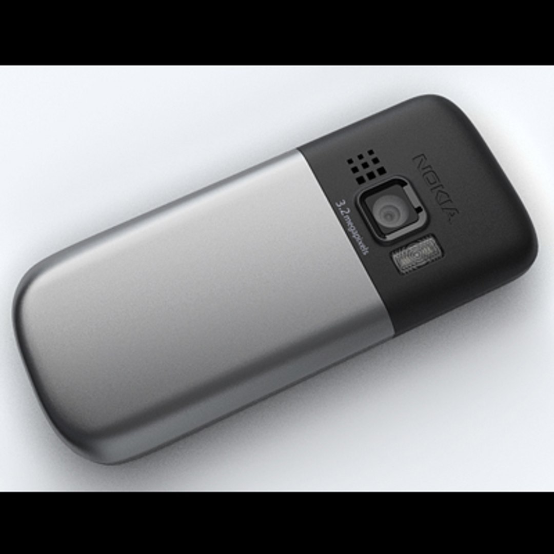 Nokia 6303 Classic 3d Model