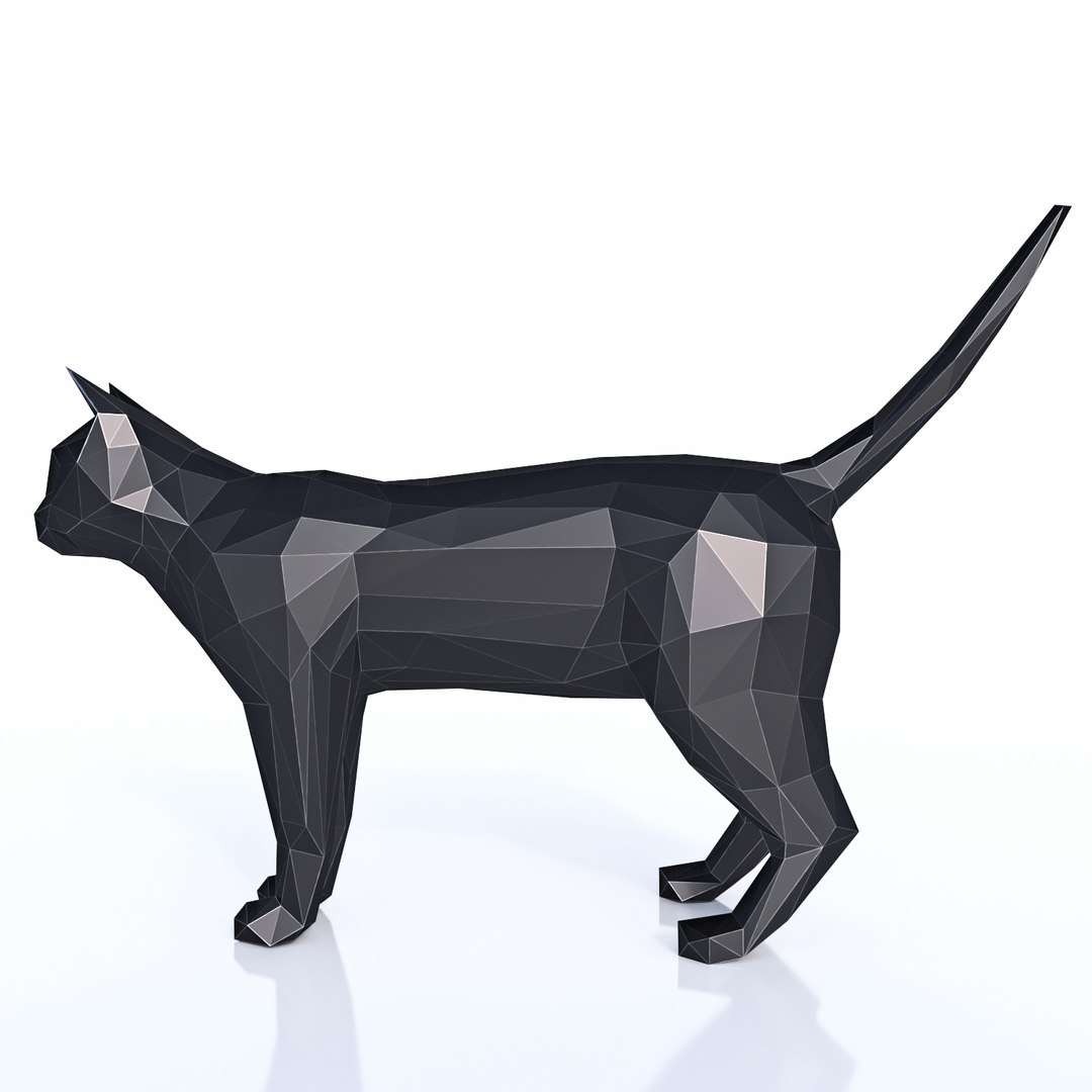 Cat 3D Model - TurboSquid 1281490