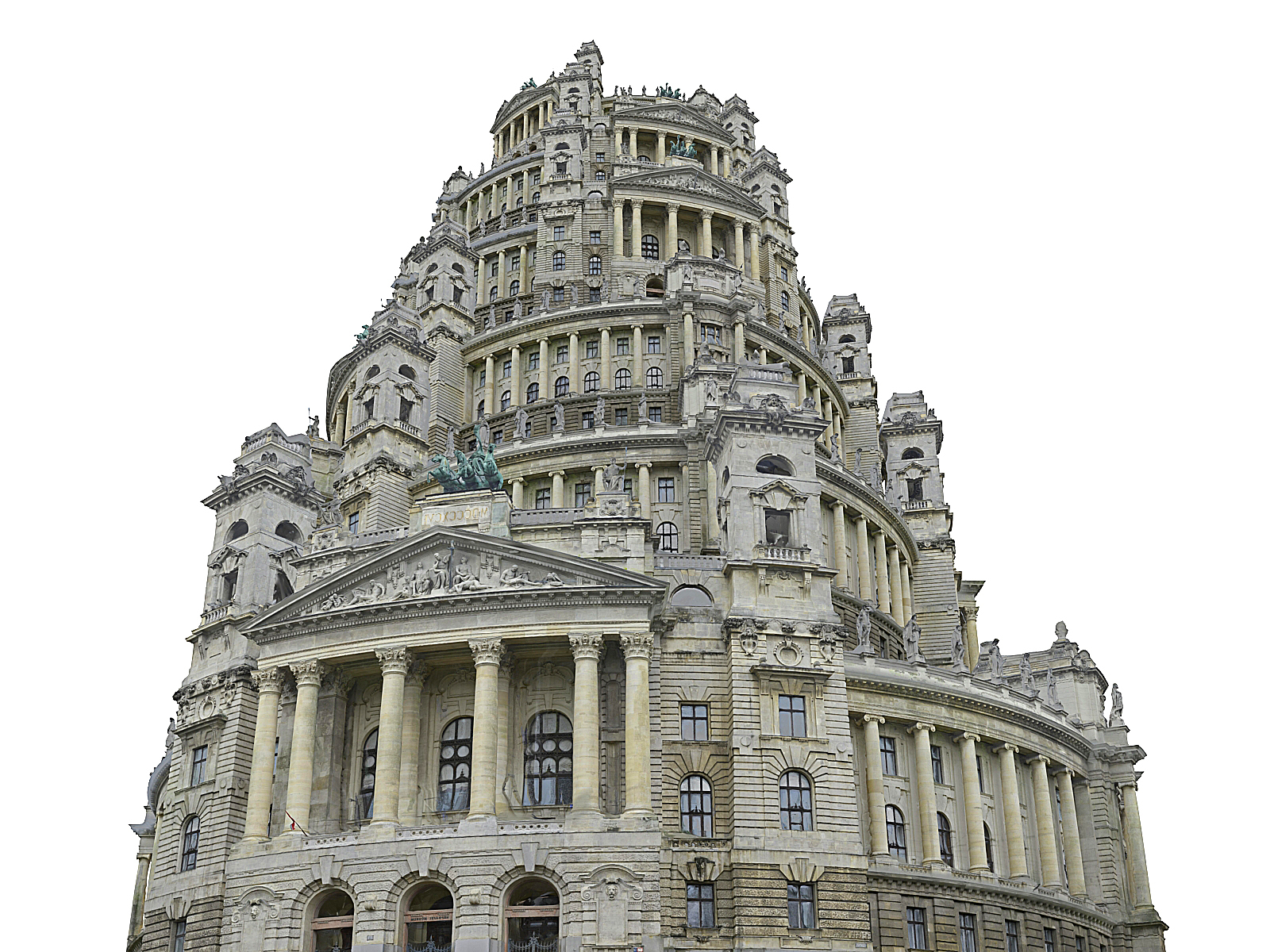 3D tower babel - TurboSquid 1420614