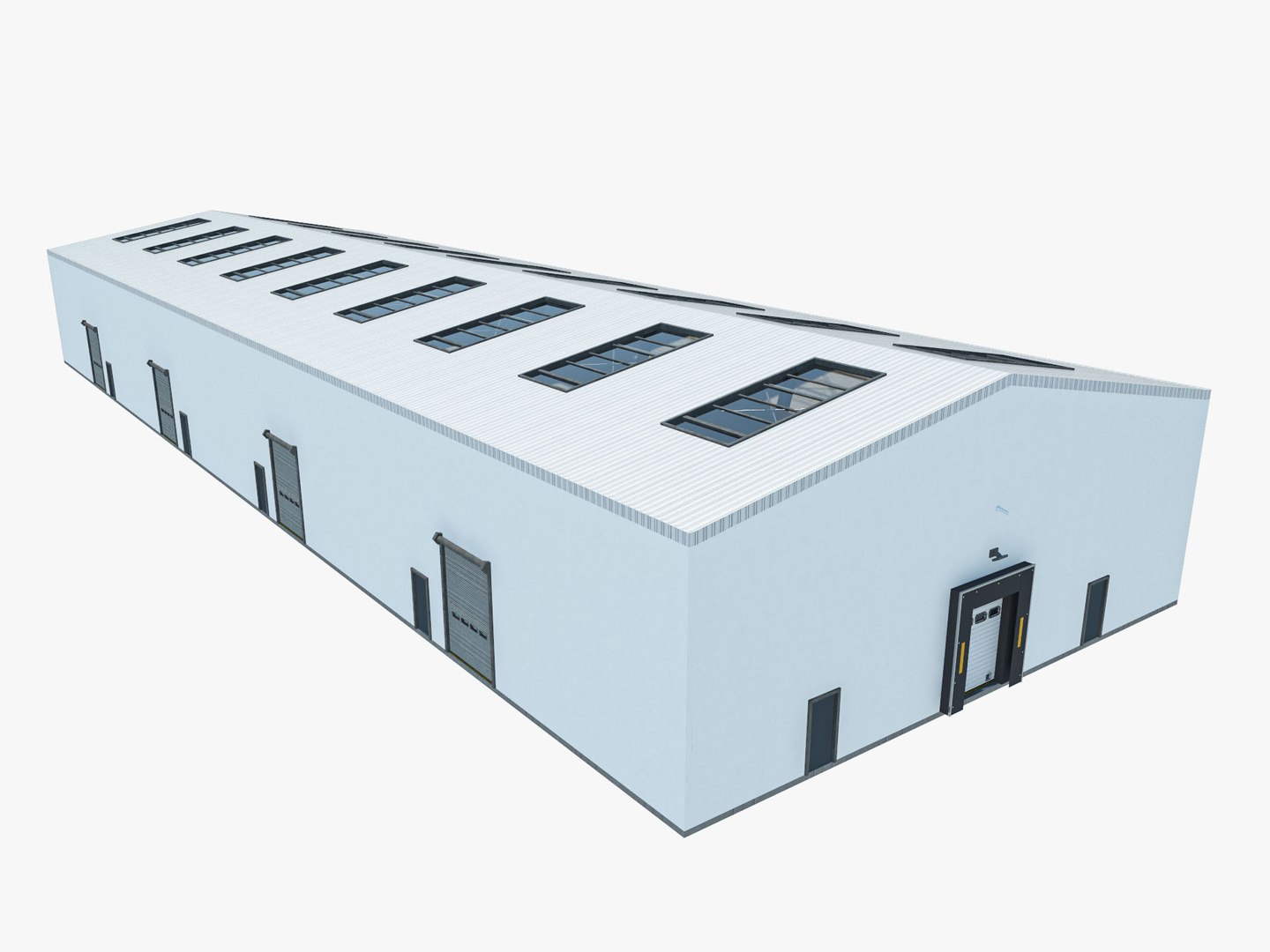 Warehouse 8 Interior And Exterior 3D Model - TurboSquid 2072126