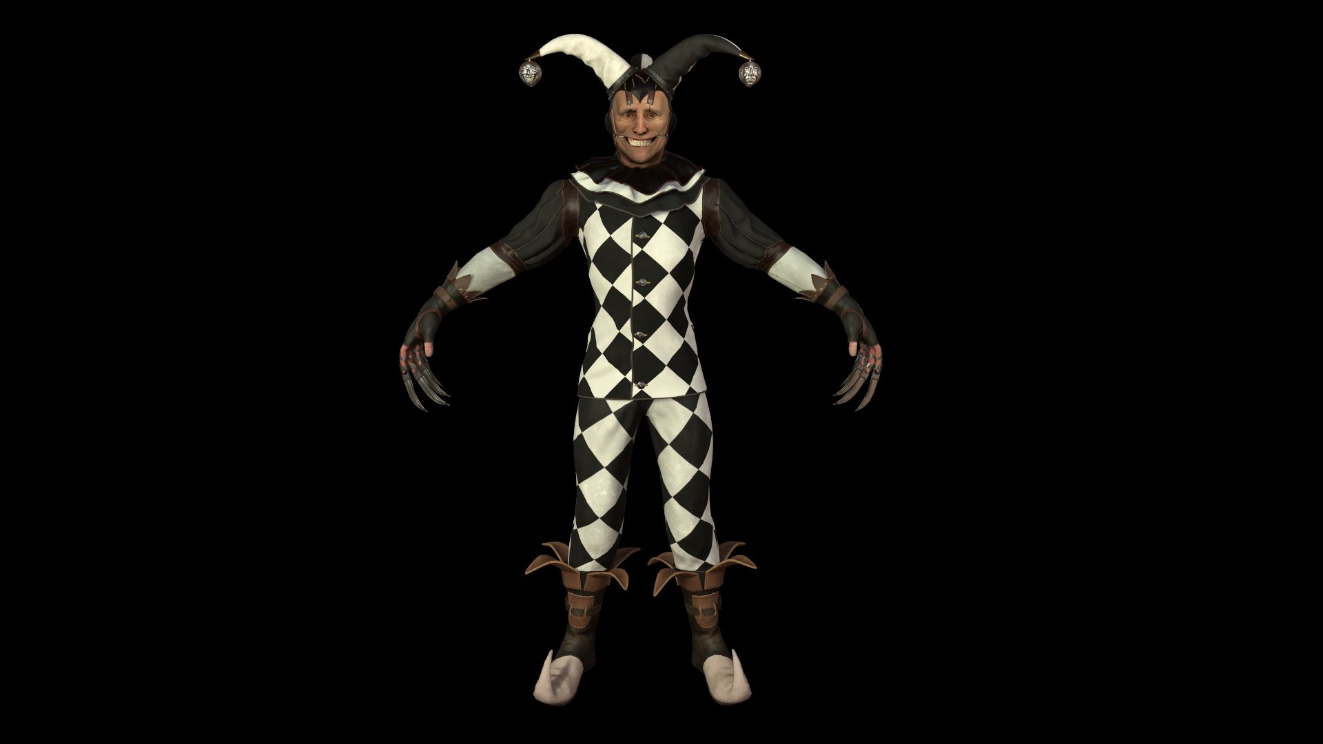 3D Model Scary Enemy Horror - TurboSquid 1628546