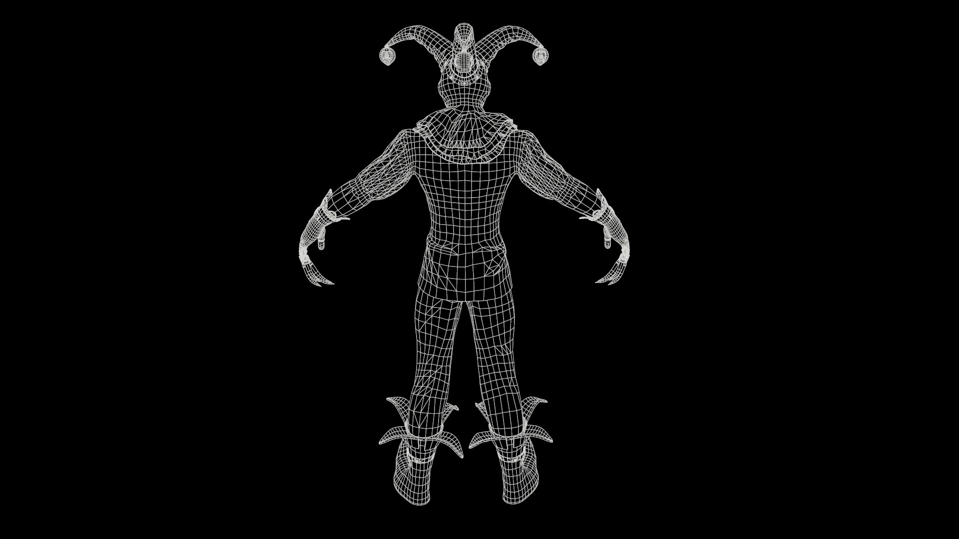 3D Model Scary Enemy Horror - TurboSquid 1628546