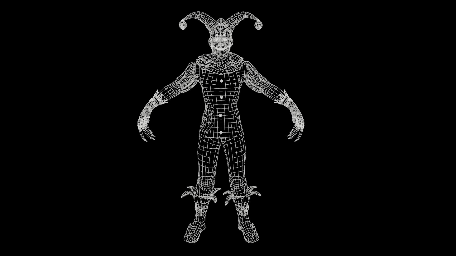 3D Model Scary Enemy Horror - TurboSquid 1628546