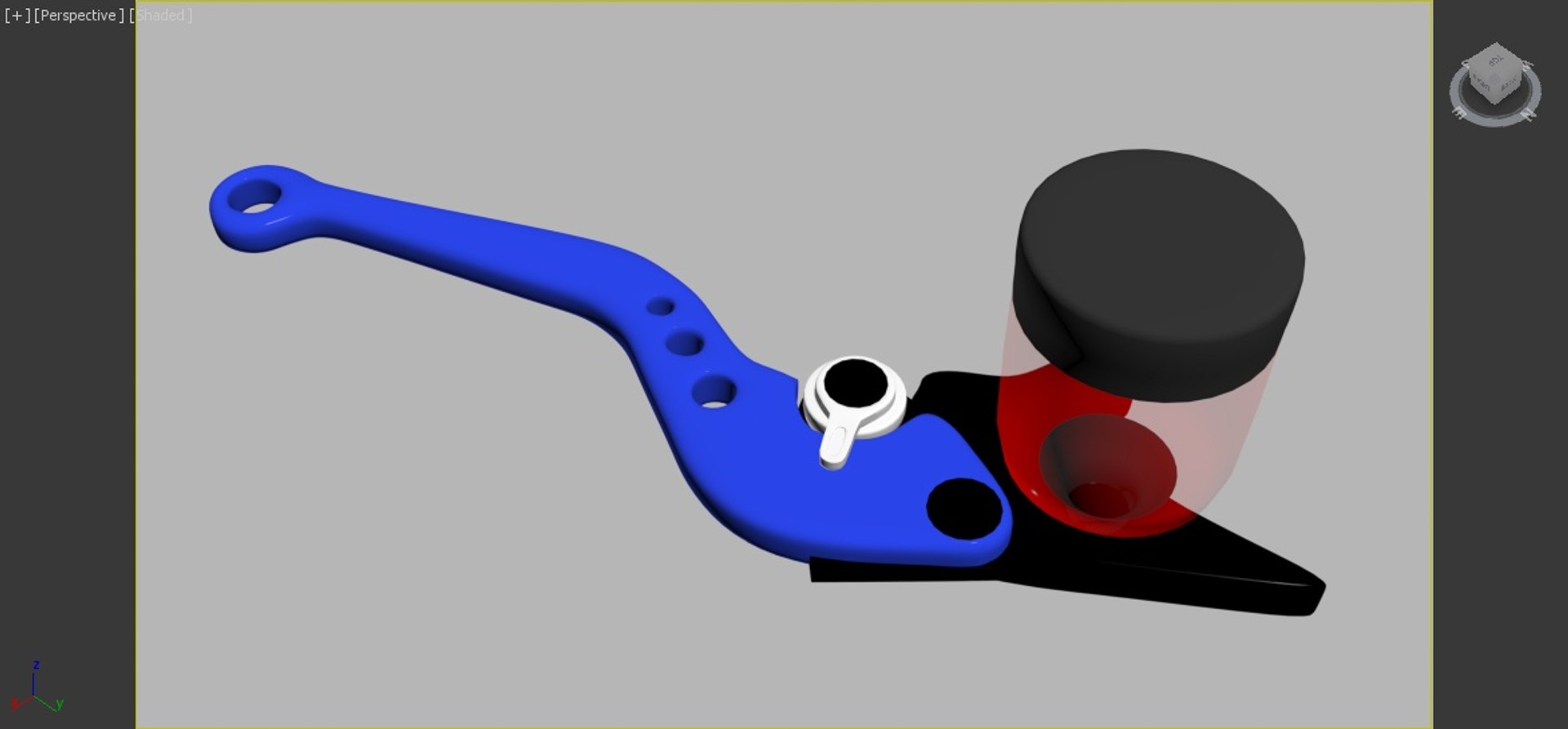 3D Brake Lever - TurboSquid 1208668