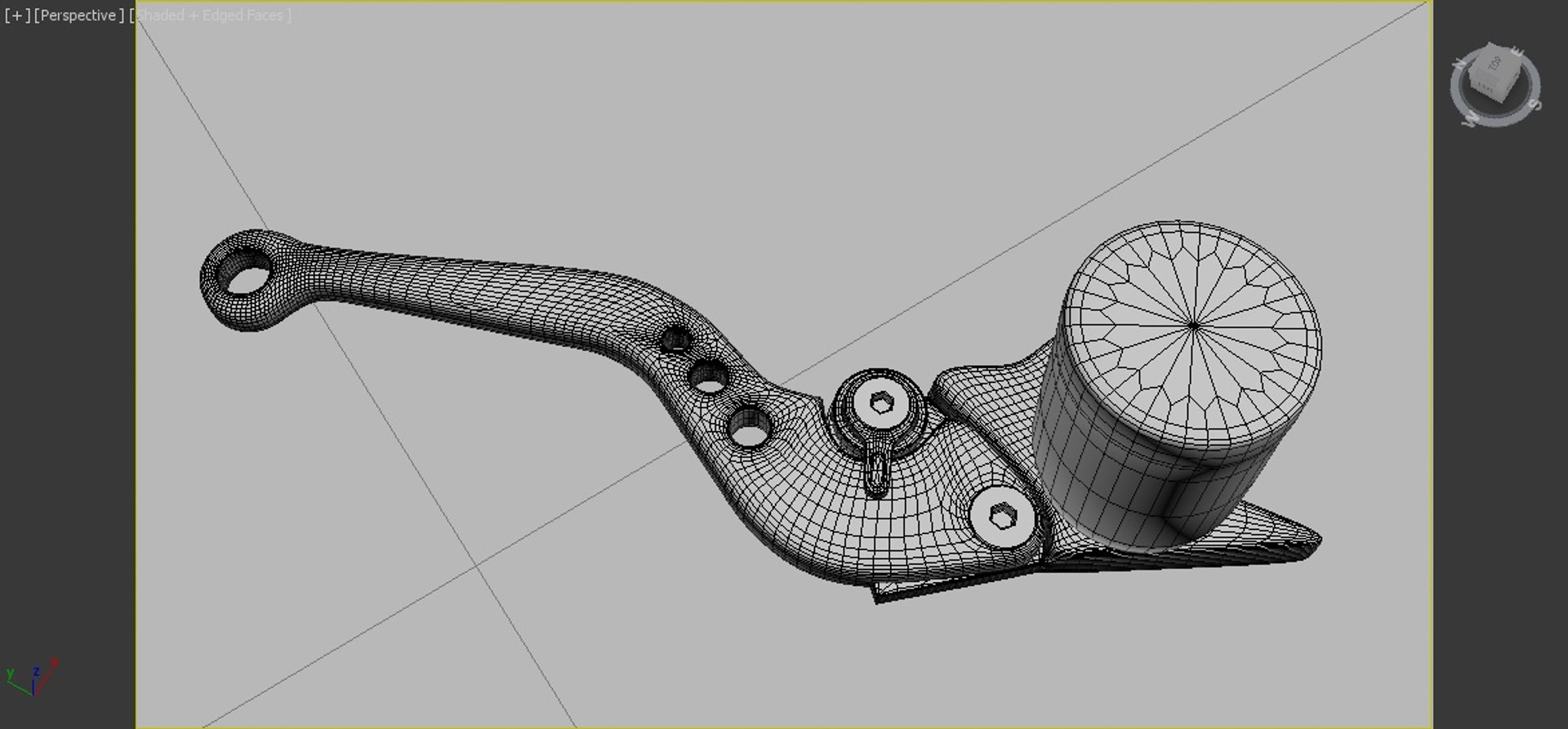 3D Brake Lever - TurboSquid 1208668