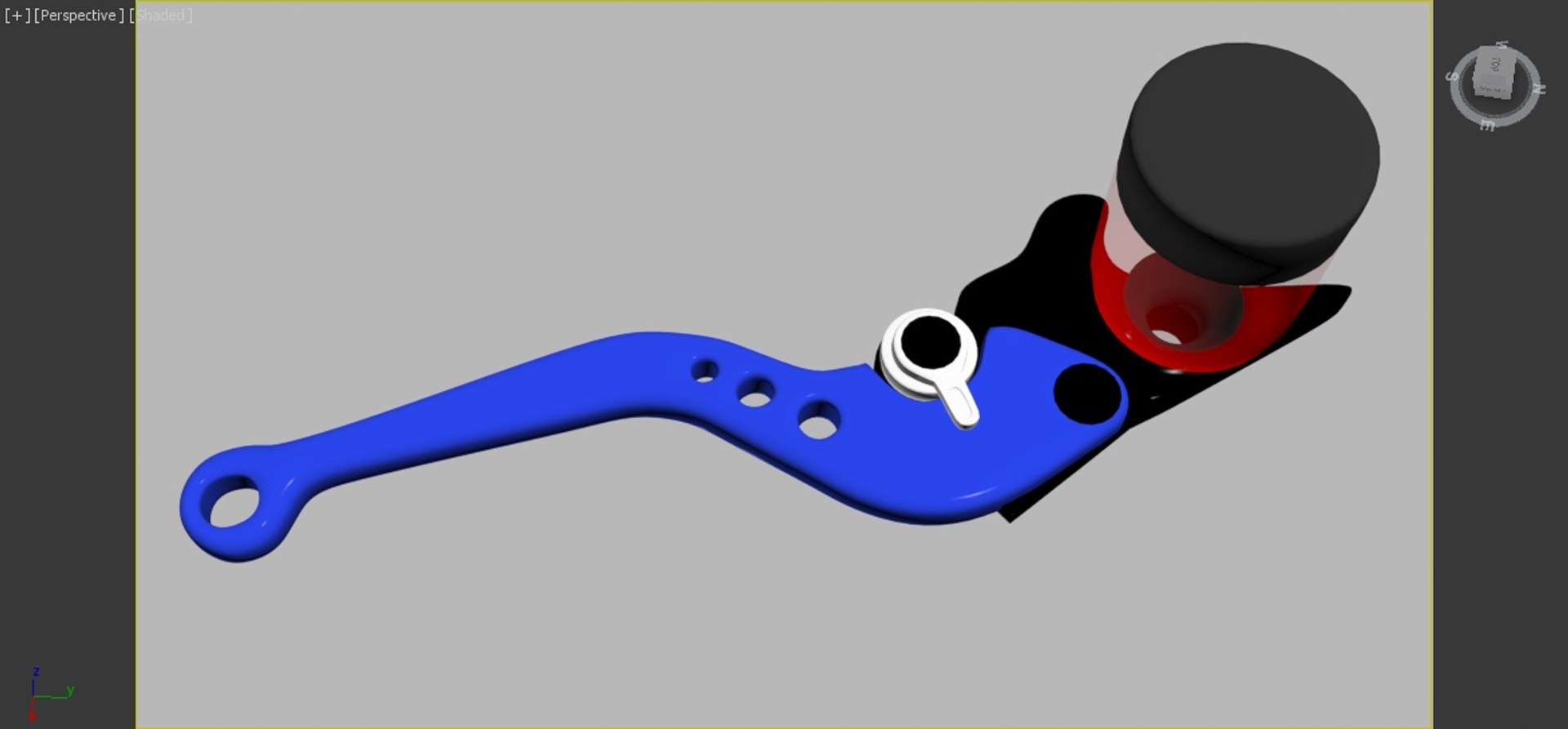 3D Brake Lever - TurboSquid 1208668