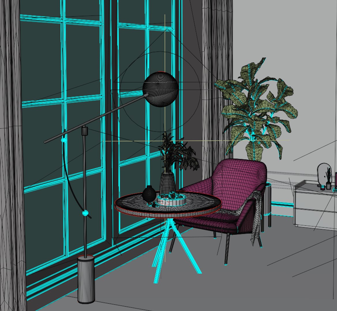 3D Model Room By Kuarzo Studio 3D Model - TurboSquid 2030619