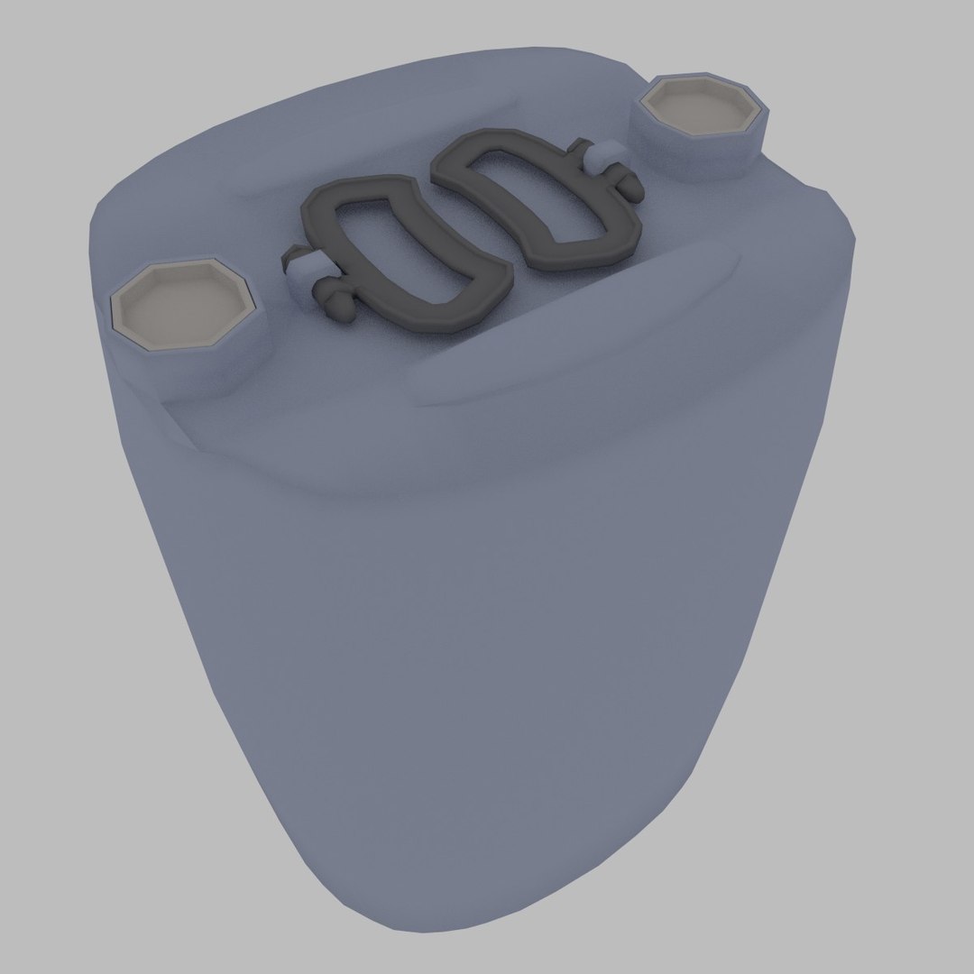 3d Model Of Fertilizer Tank