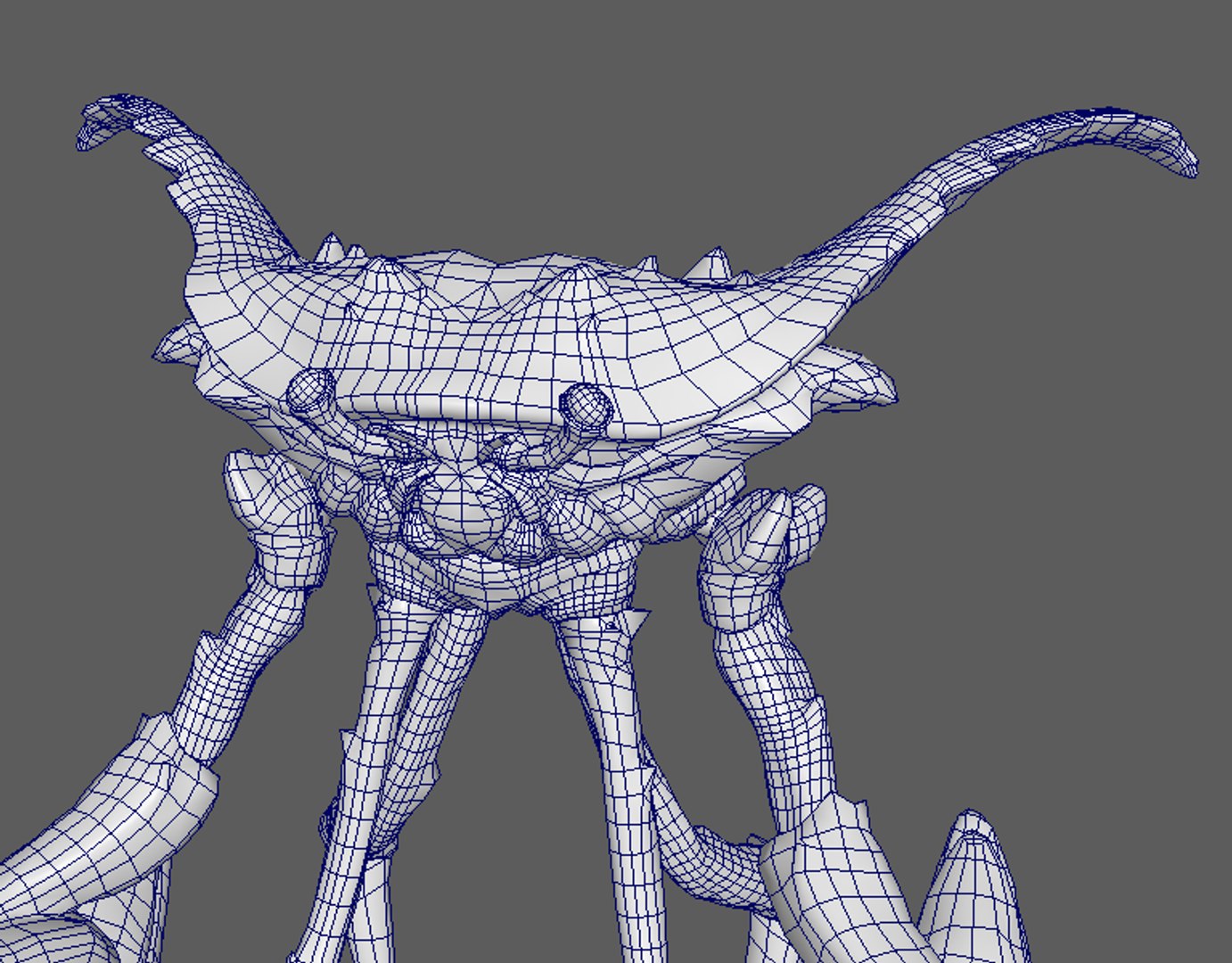 3D Crab Creature Model - TurboSquid 1506614
