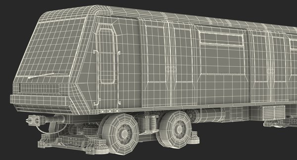 巴黎地铁列车MP 05 Rigged3D模型 - TurboSquid 1272202