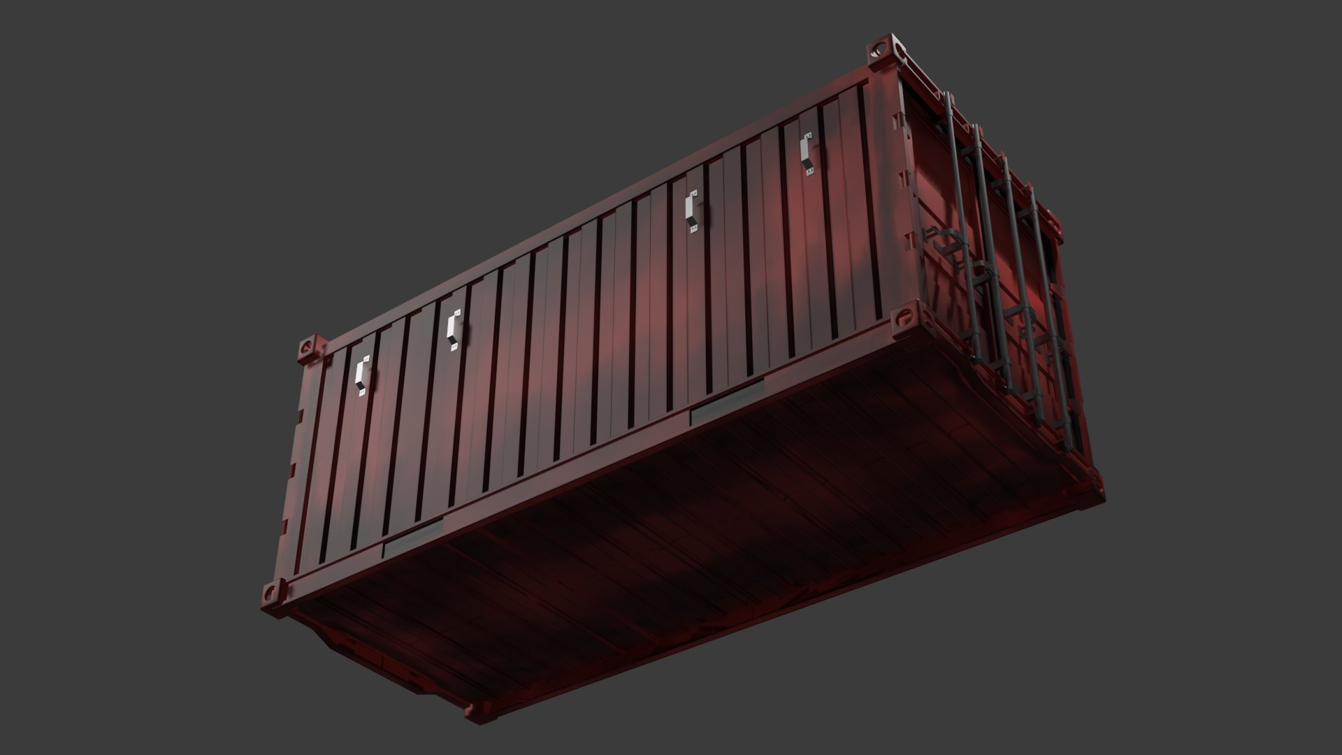 Container 3D Model - TurboSquid 2231356