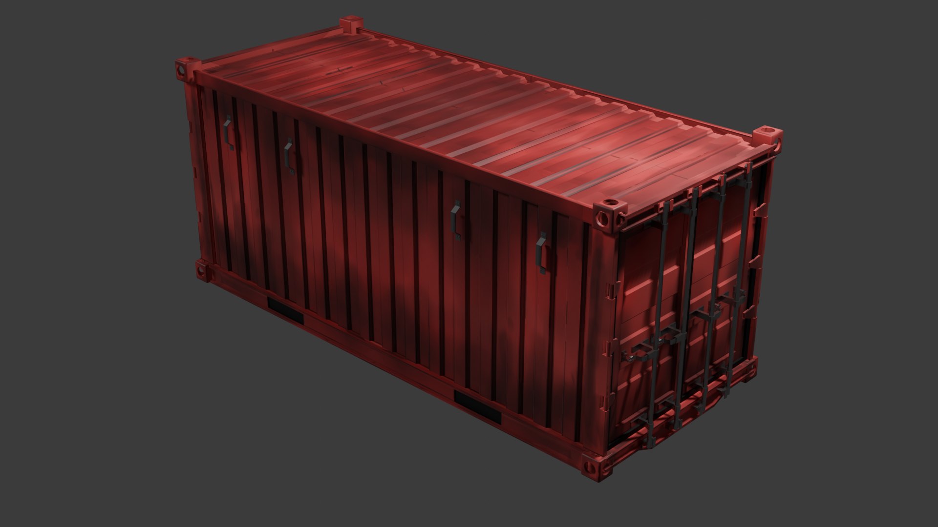 Container 3D Model - TurboSquid 2231356