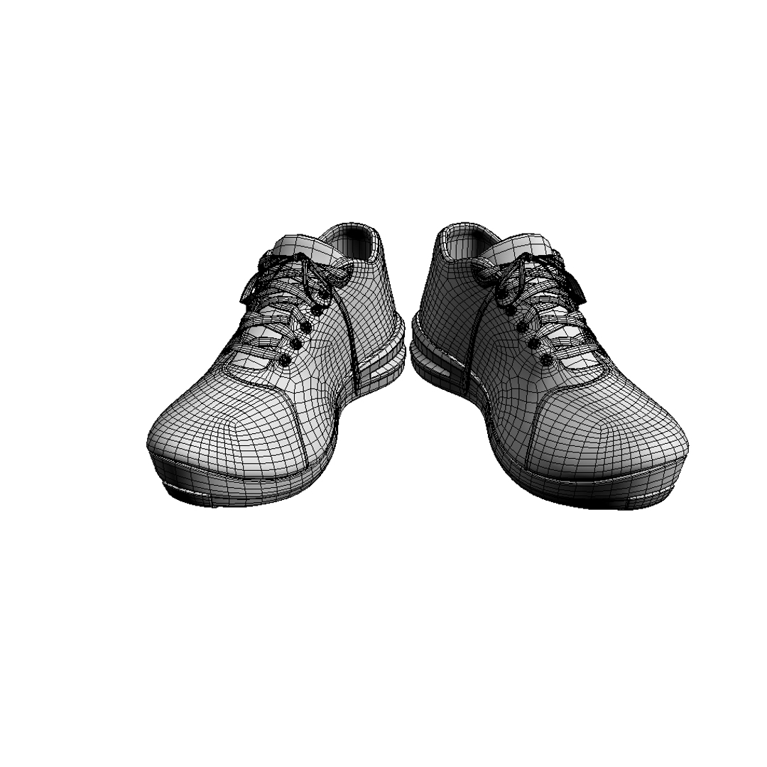Athletic Shoe 3D Model - TurboSquid 1166449