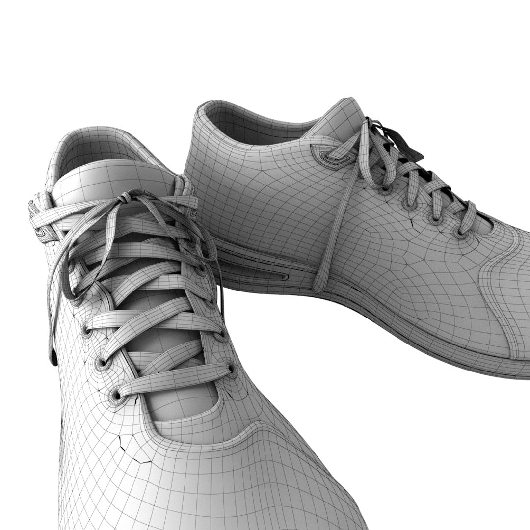 Athletic Shoe 3D Model - TurboSquid 1166449