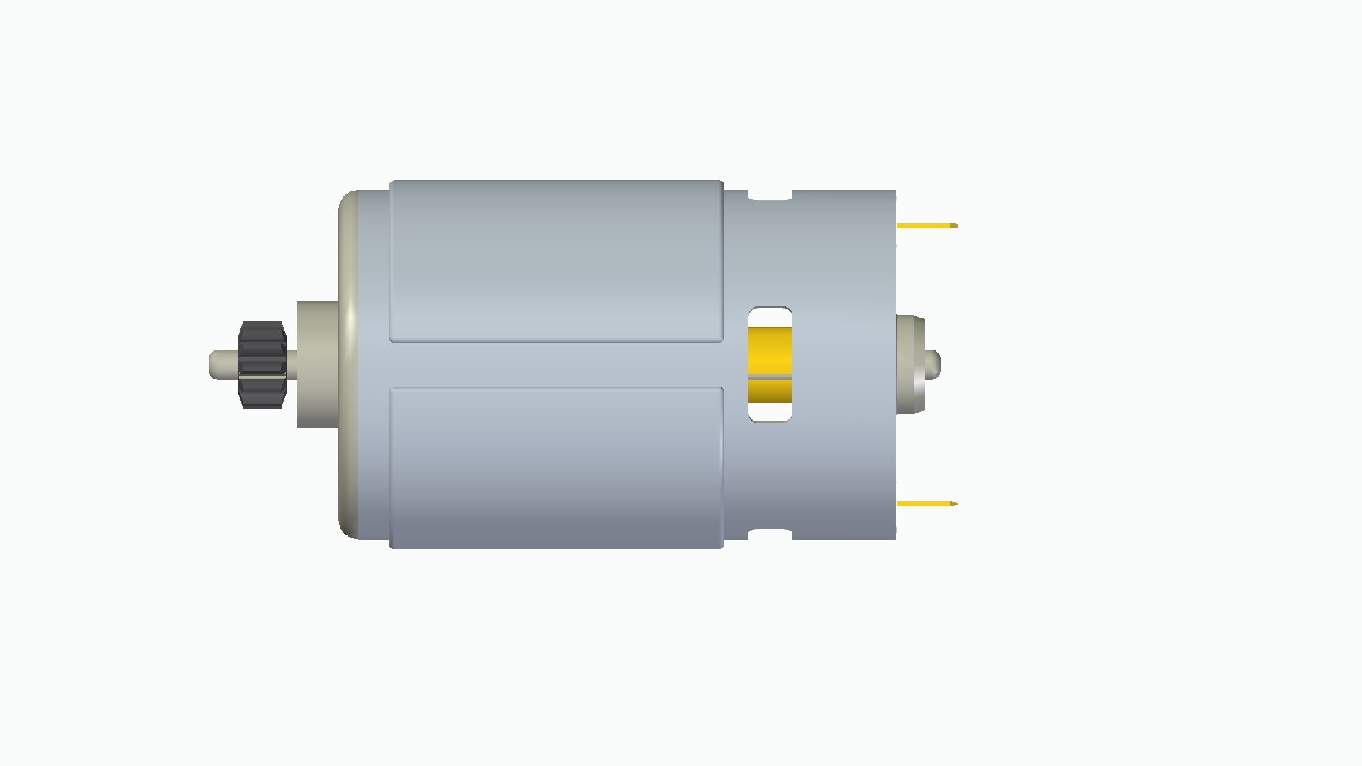 RS550 21V DC Motor 12T Pinion 3D Model - TurboSquid 1748974