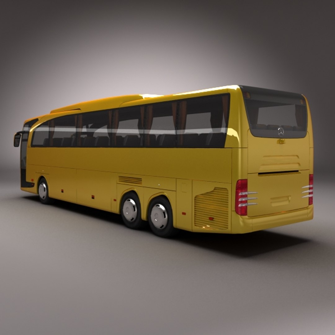3d Mercedes-benz Travego Rhd Safety Model