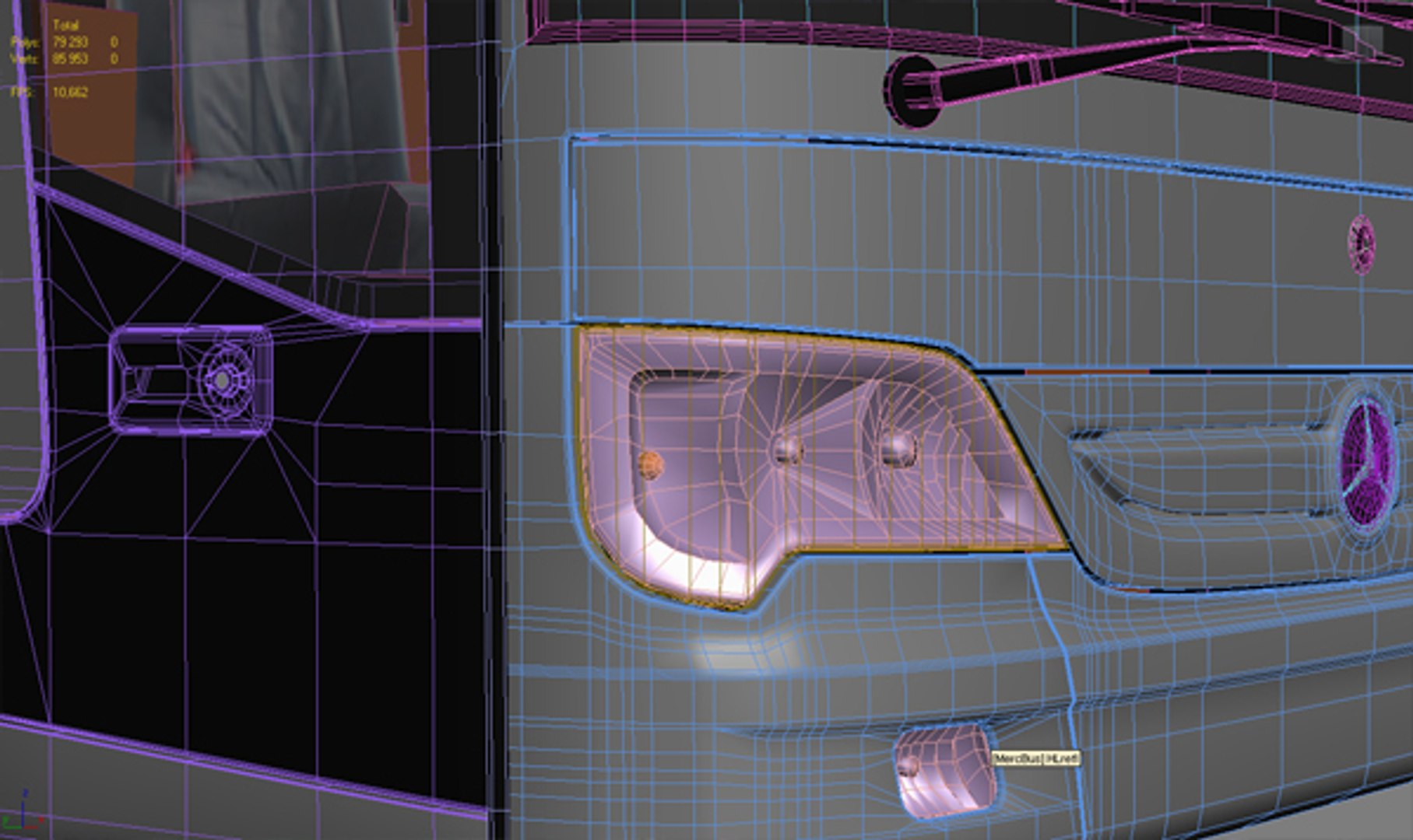 3d Mercedes-benz Travego Rhd Safety Model