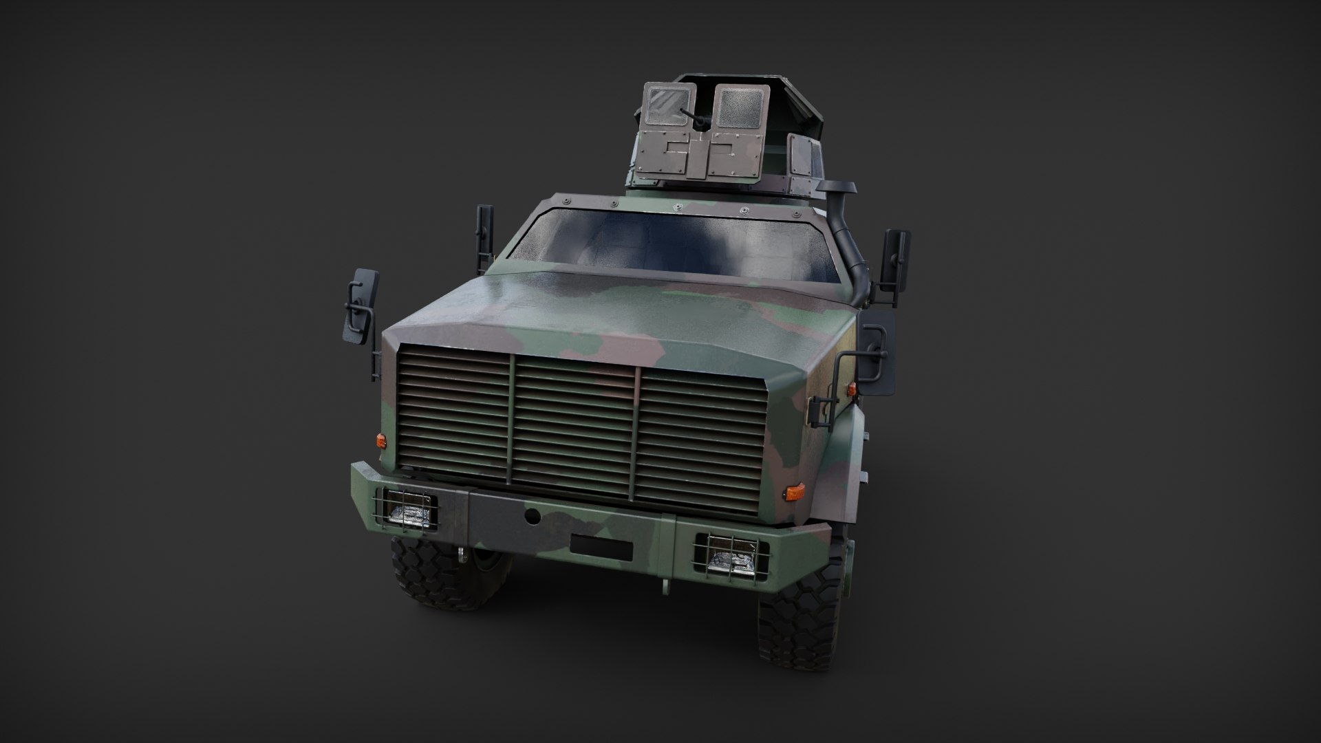ATF Dingo Military Fighting Vehicle MRAP 3D - TurboSquid 2144910