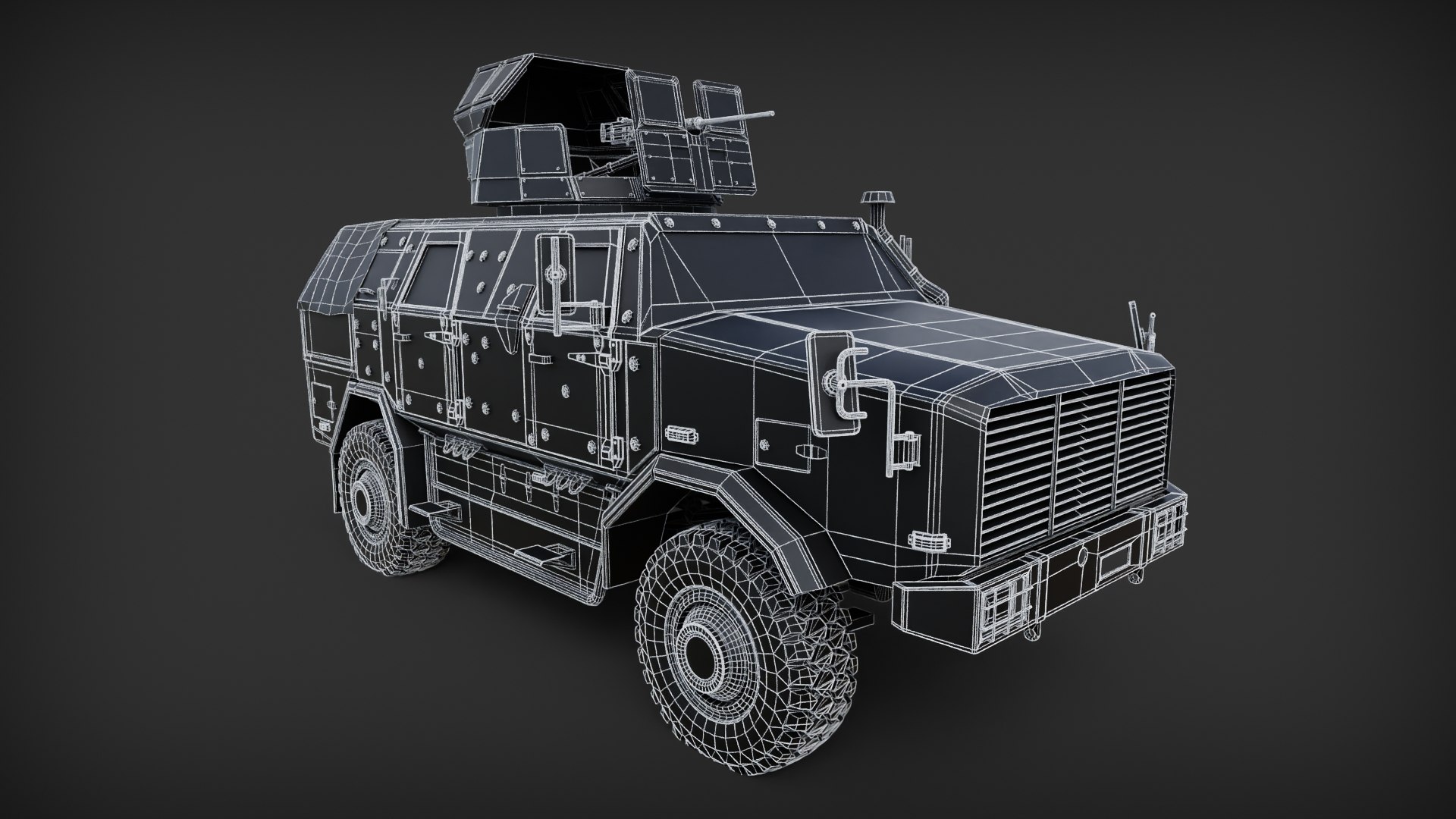ATF Dingo Military Fighting Vehicle MRAP 3D - TurboSquid 2144910
