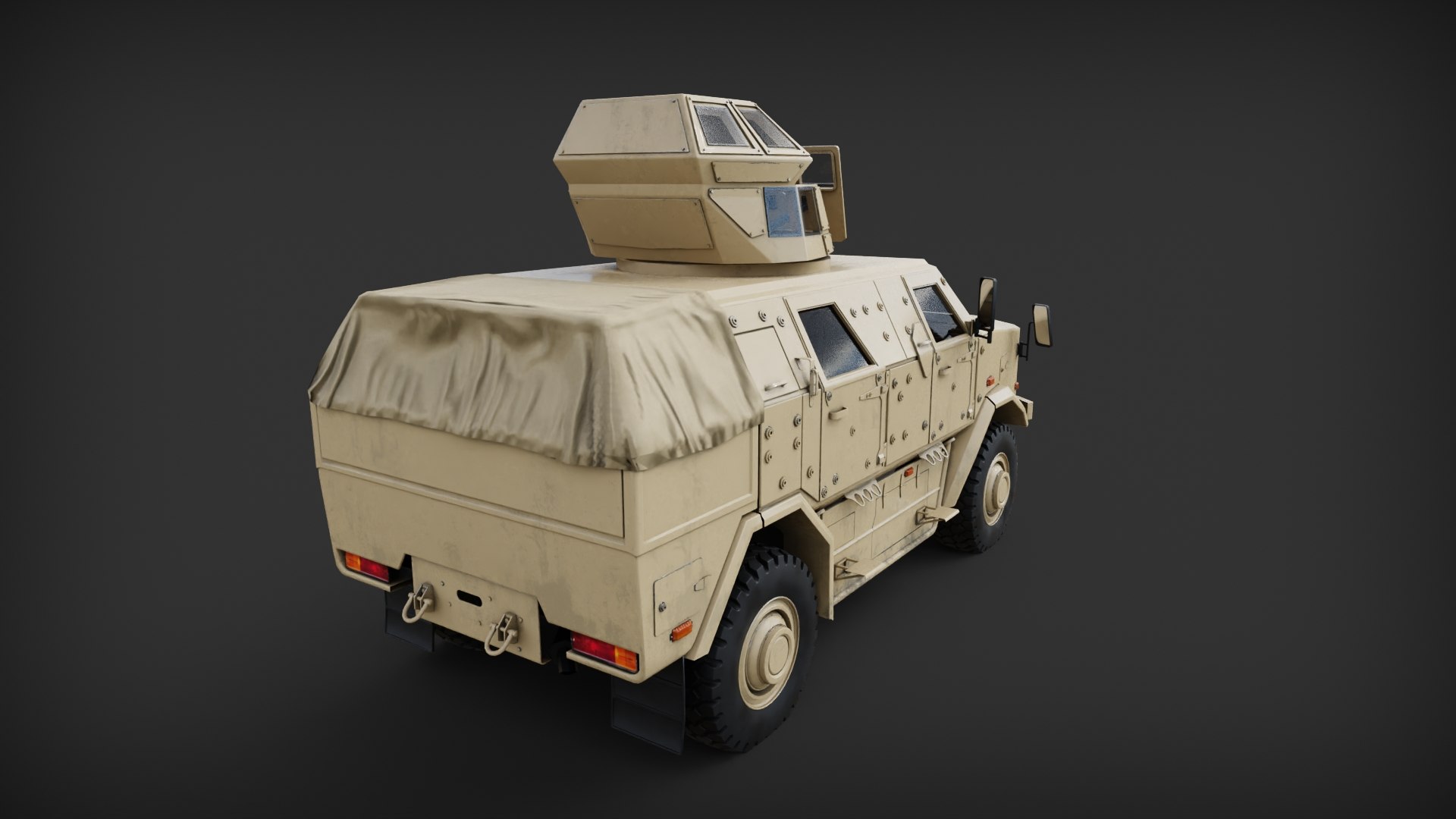 ATF Dingo Military Fighting Vehicle MRAP 3D - TurboSquid 2144910