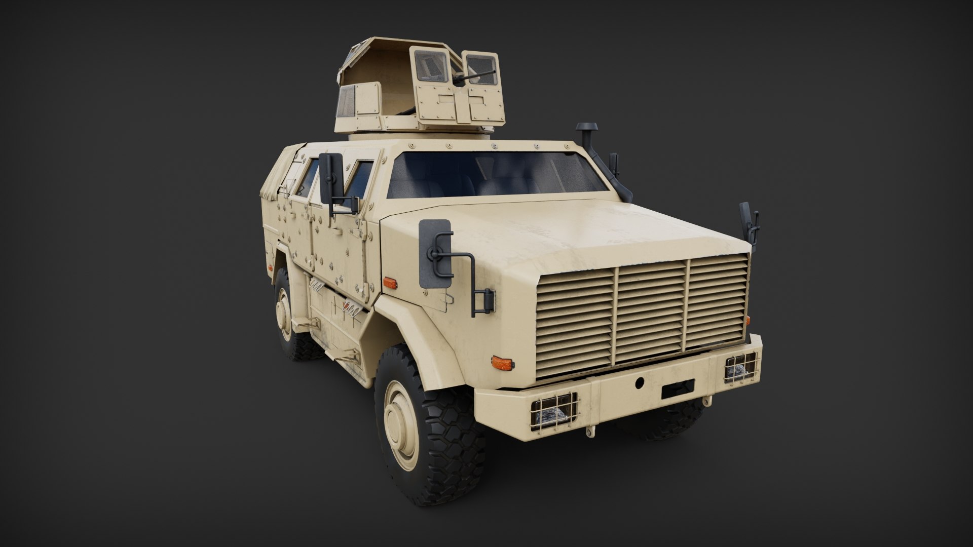 ATF Dingo Military Fighting Vehicle MRAP 3D - TurboSquid 2144910