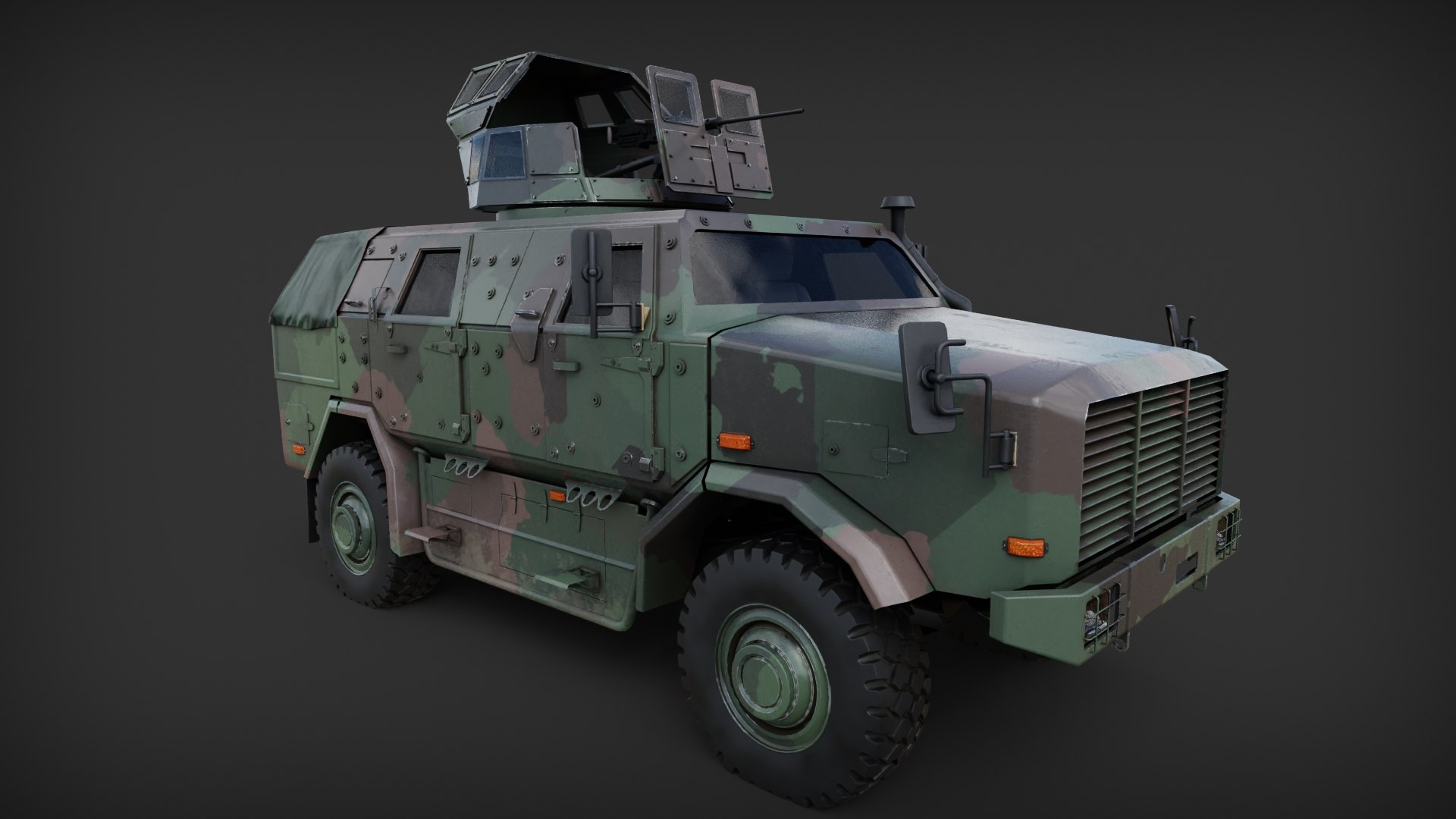 ATF Dingo Military Fighting Vehicle MRAP 3D - TurboSquid 2144910