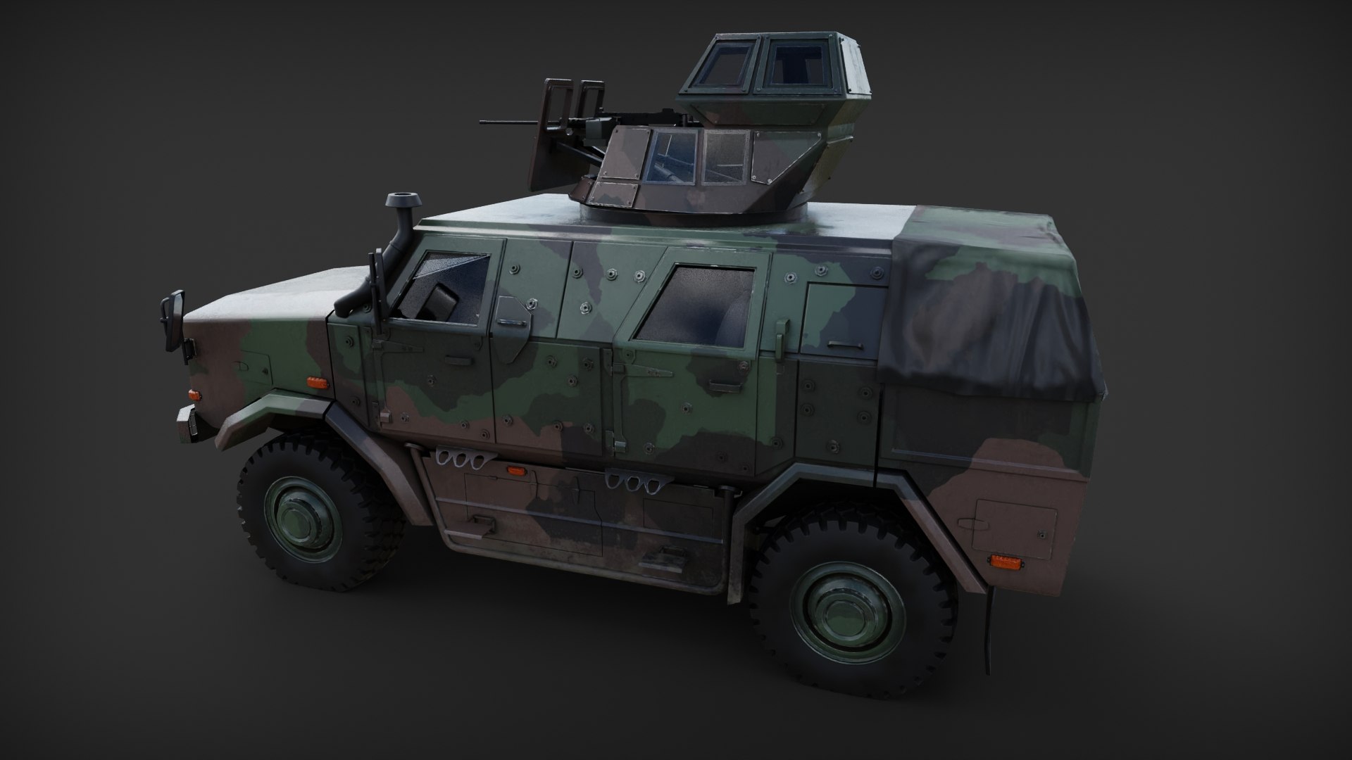 ATF Dingo Military Fighting Vehicle MRAP 3D - TurboSquid 2144910