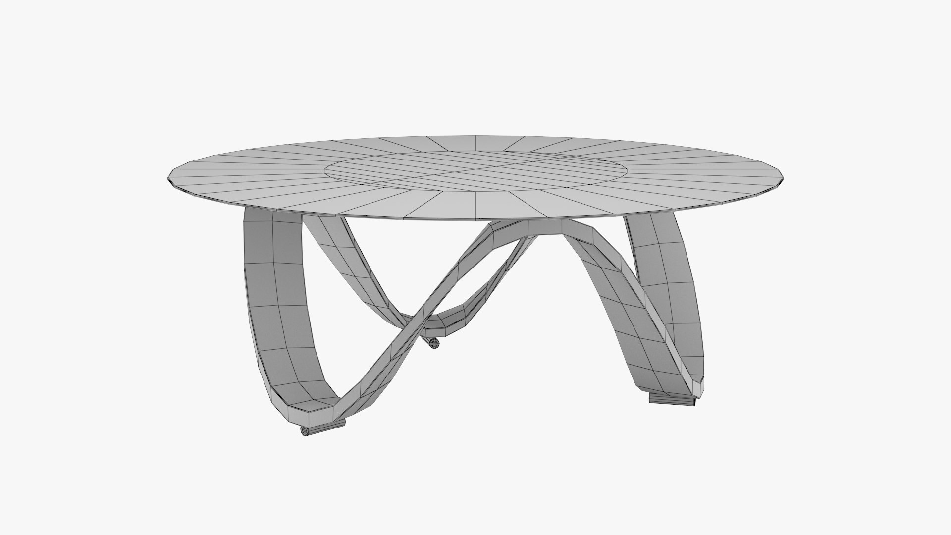 3D Dining Sumo Table - TurboSquid 1306246