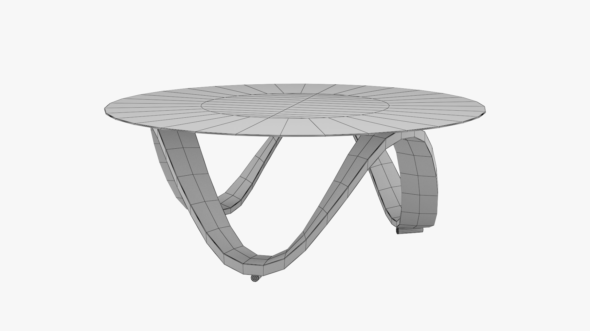 3D Dining Sumo Table - TurboSquid 1306246