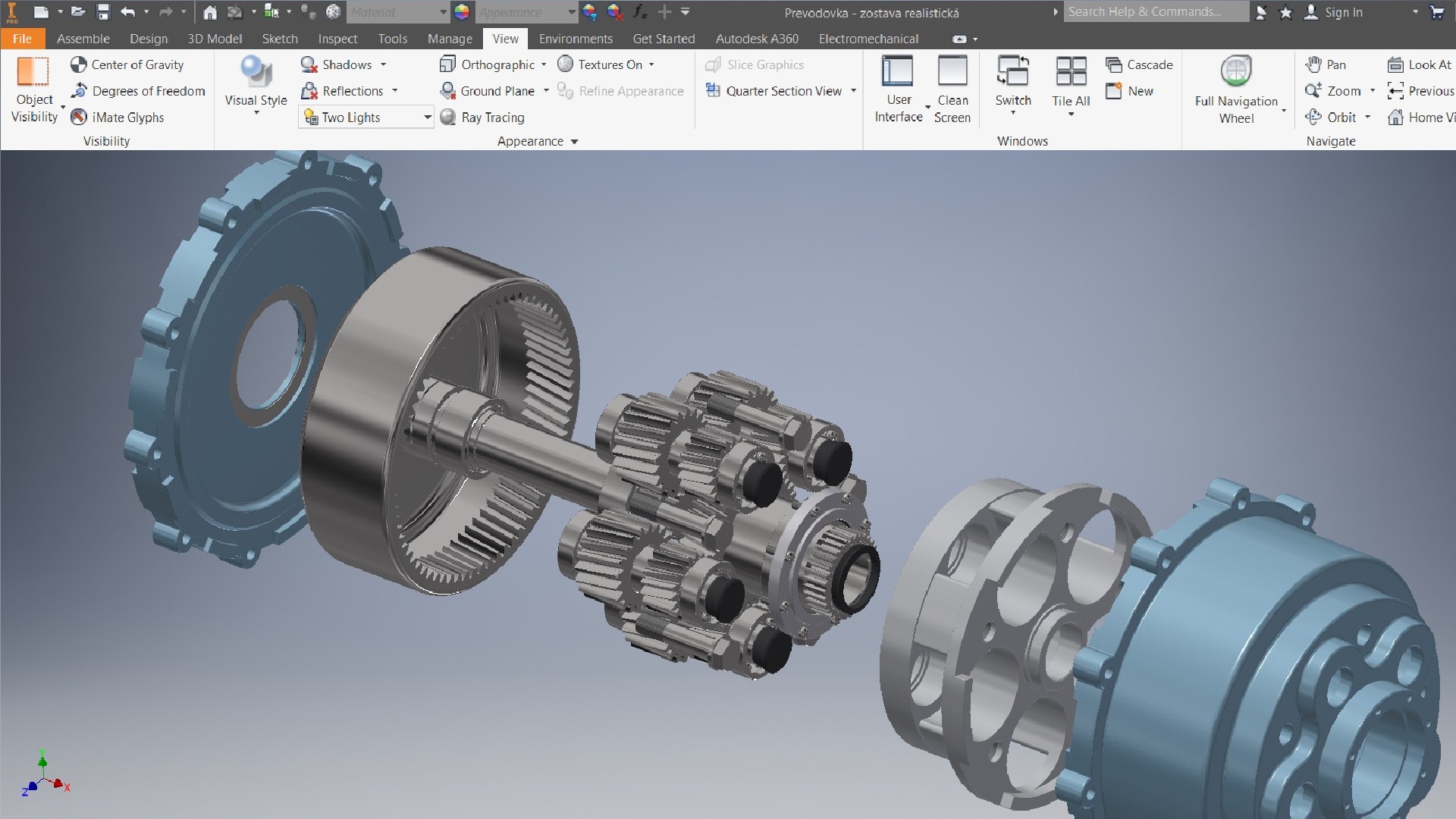Two Step Planetary Gearbox 3d Model 3D - TurboSquid 2330863
