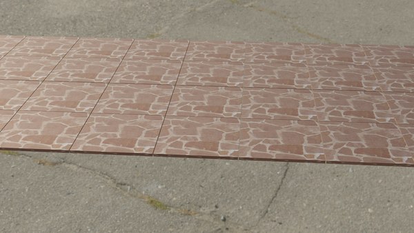 Outdoor tile 3D model - TurboSquid 1843960