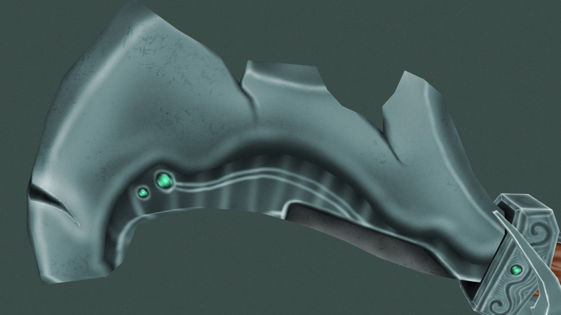 Blade Stylized Lowpoly Hand-Painting Texture 3D Model - TurboSquid 1808573