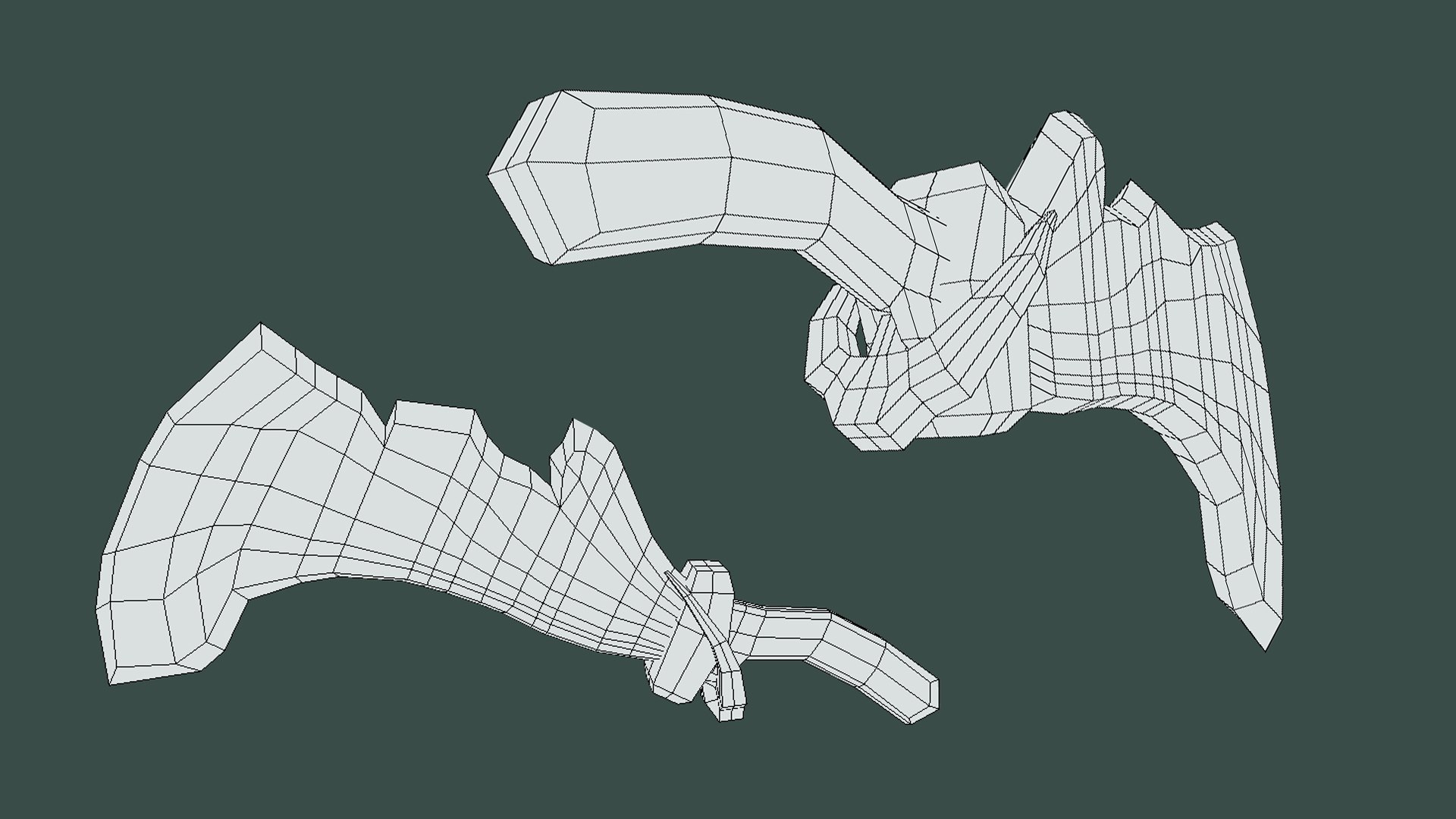 Blade Stylized Lowpoly Hand-Painting Texture 3D Model - TurboSquid 1808573