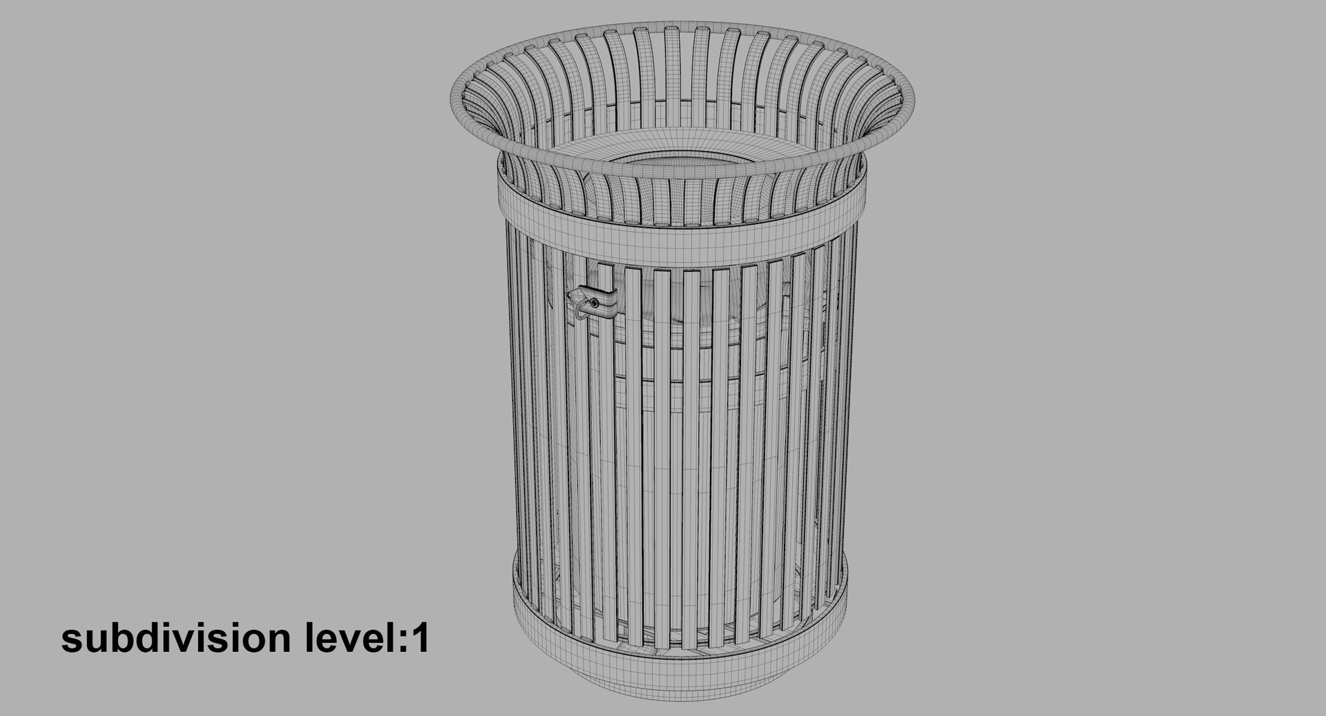 Garbage Can Manhattan Model - TurboSquid 2050458