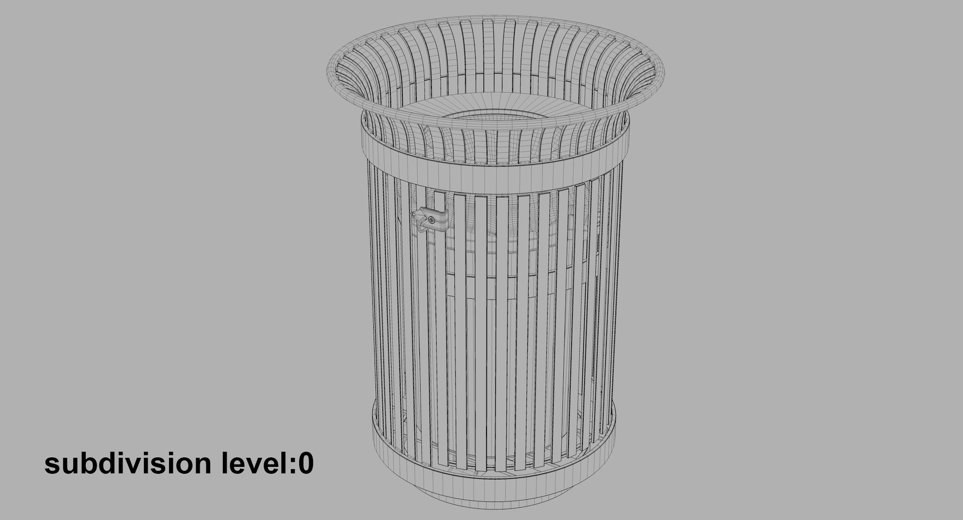 Garbage Can Manhattan model - TurboSquid 2050458
