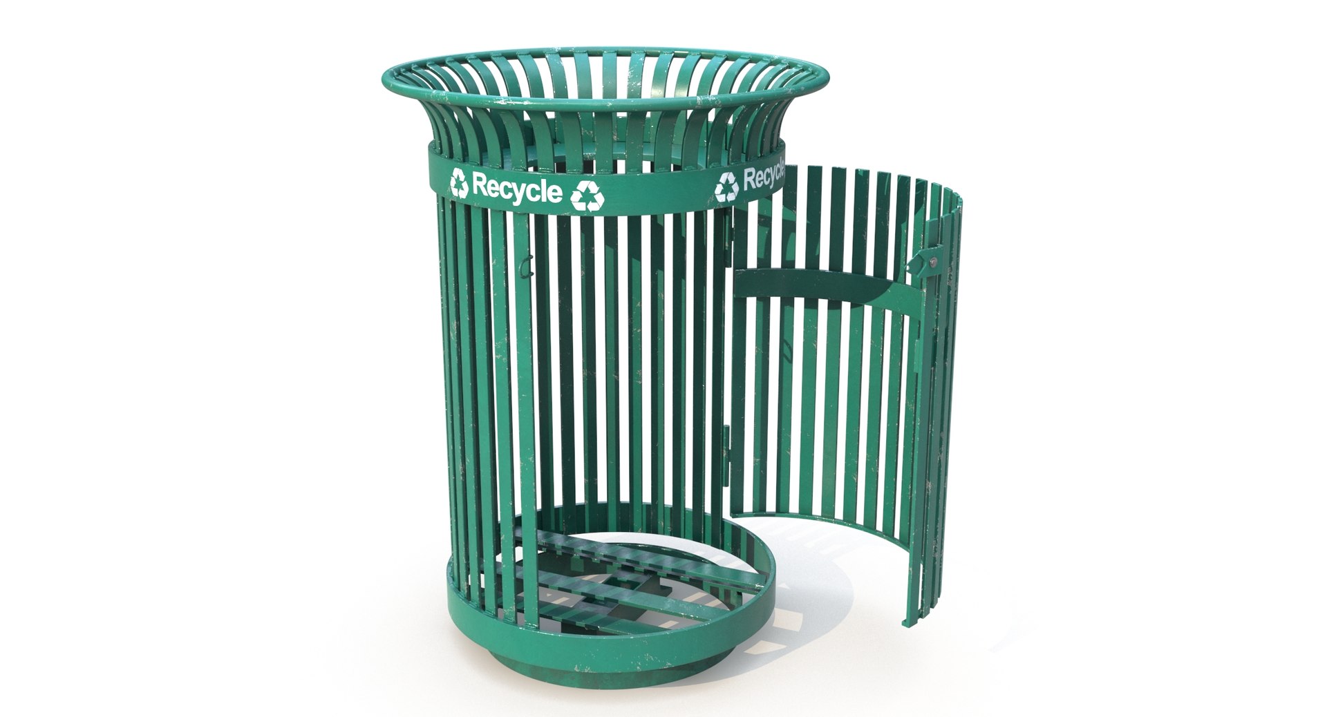 Garbage Can Manhattan Model - TurboSquid 2050458