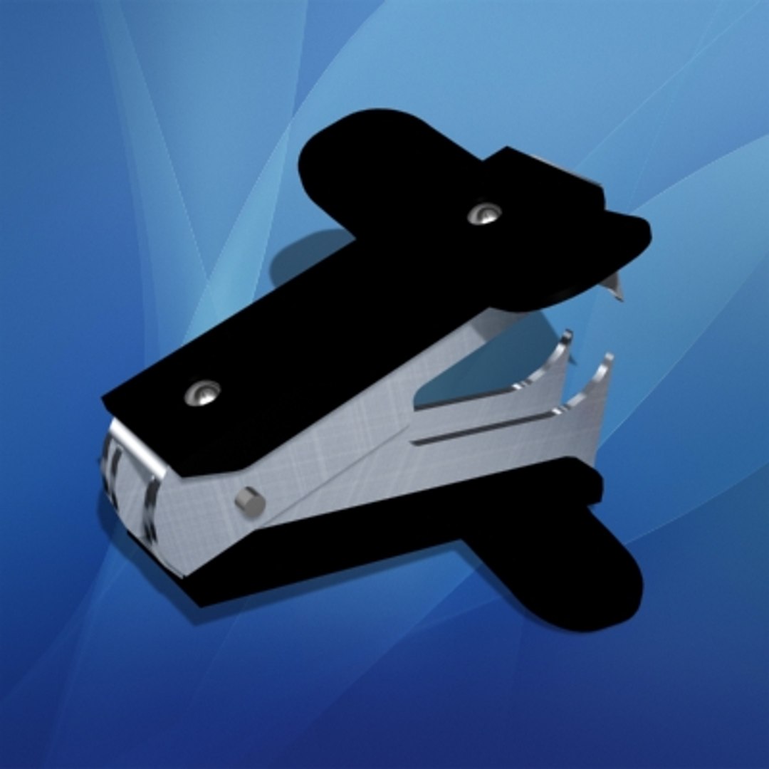 Staple Remover 3d Model