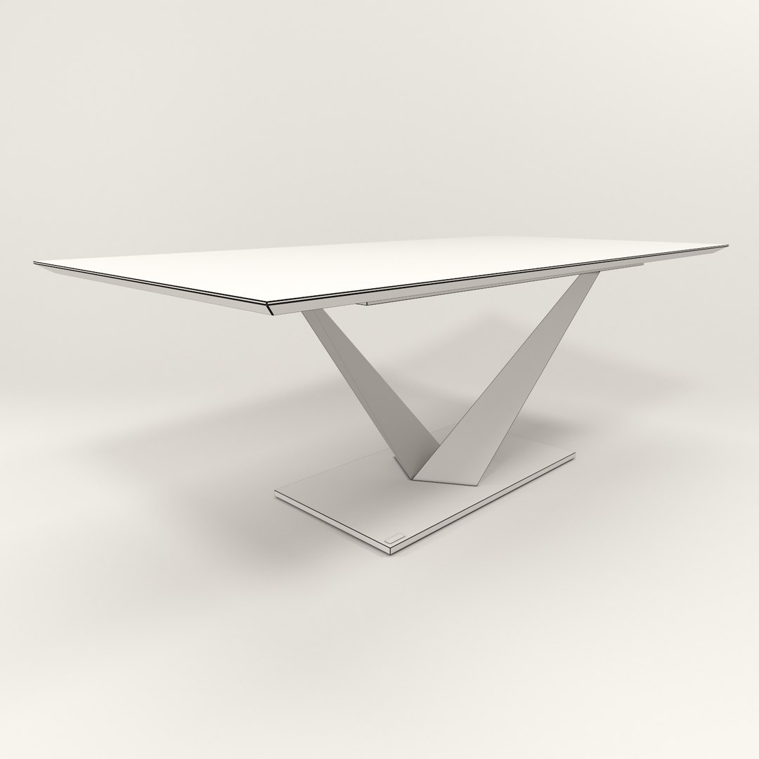 Miotto Selections Orsini Dining Table 3D Model - TurboSquid 1190530