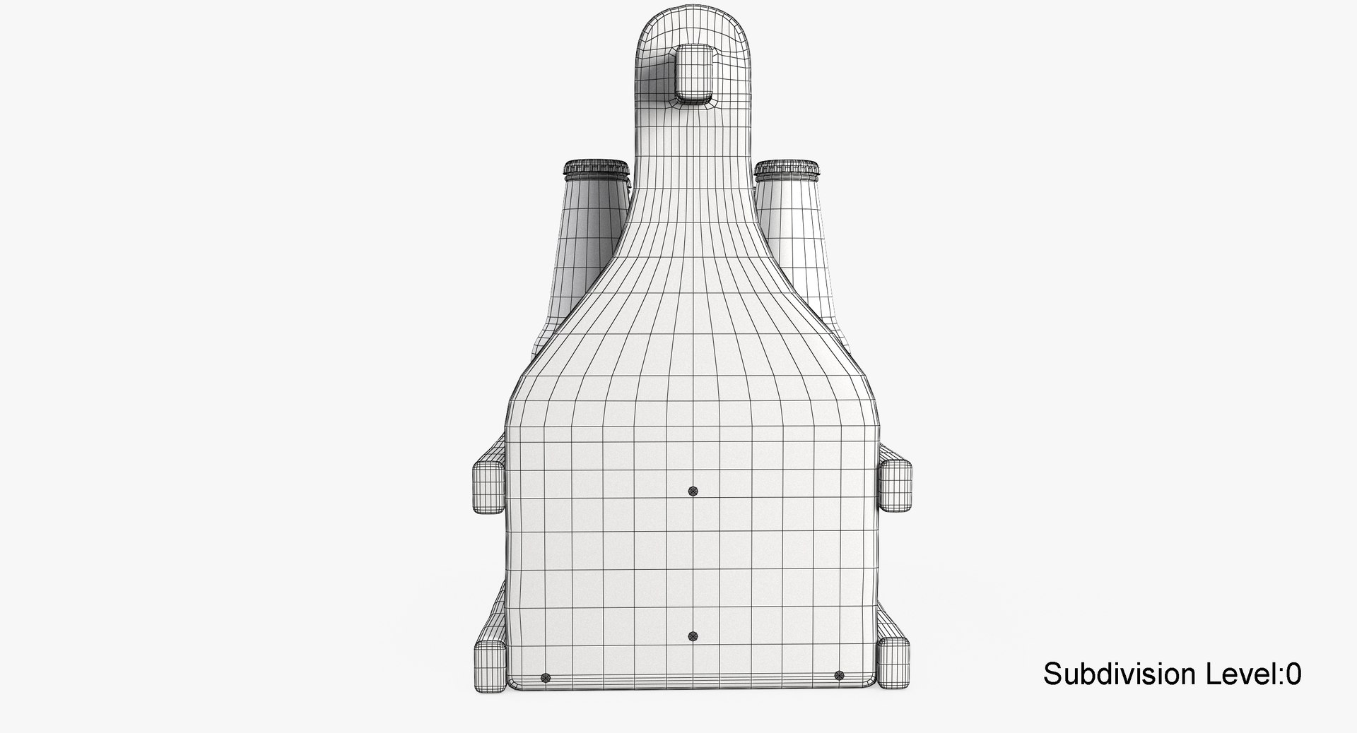 3D Beer Wooden Box - TurboSquid 1430141